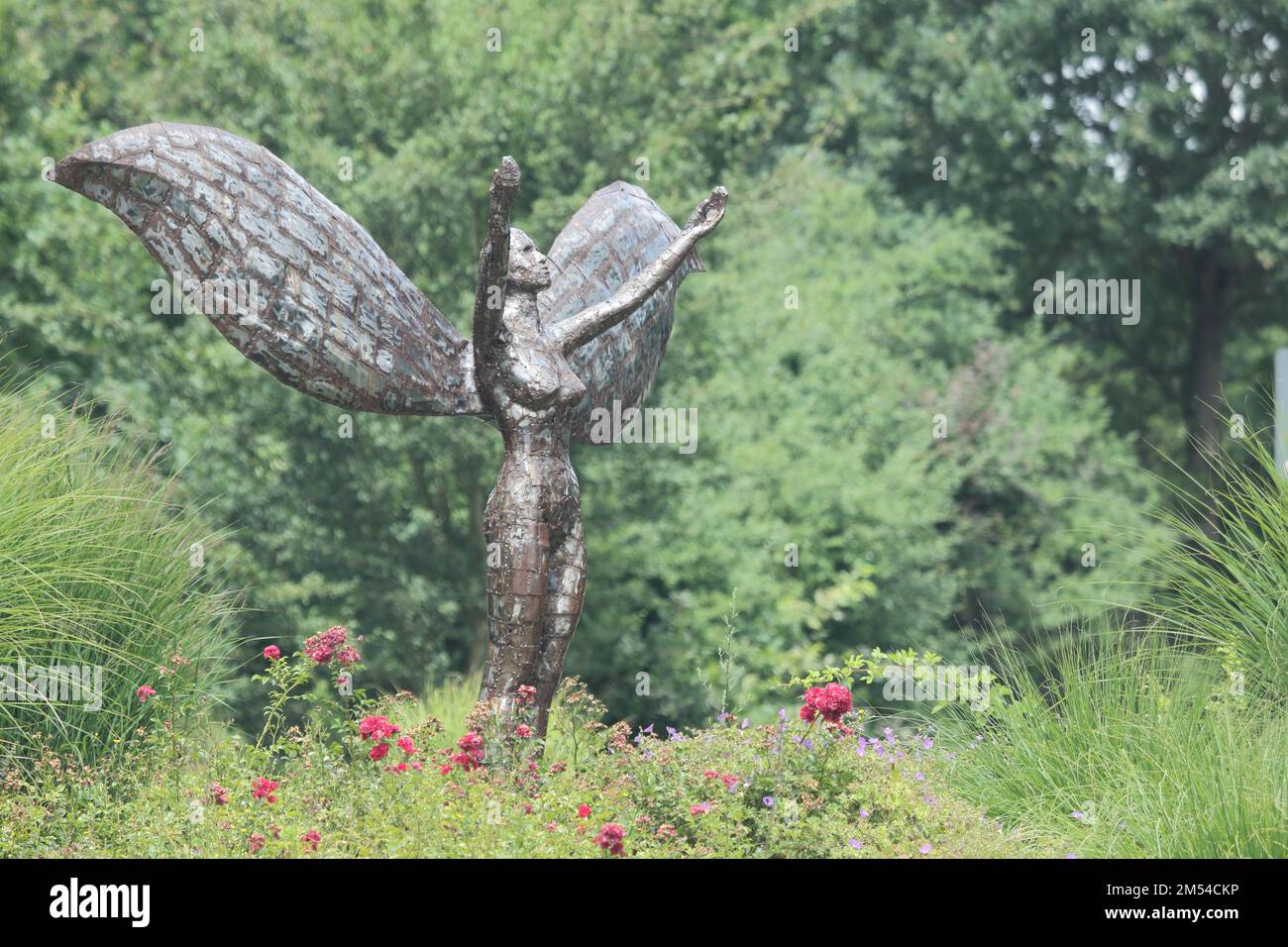 Angel Sculpture Tin Else by Luigi Mule 2010, Luigi Mule, Kelkheim ...