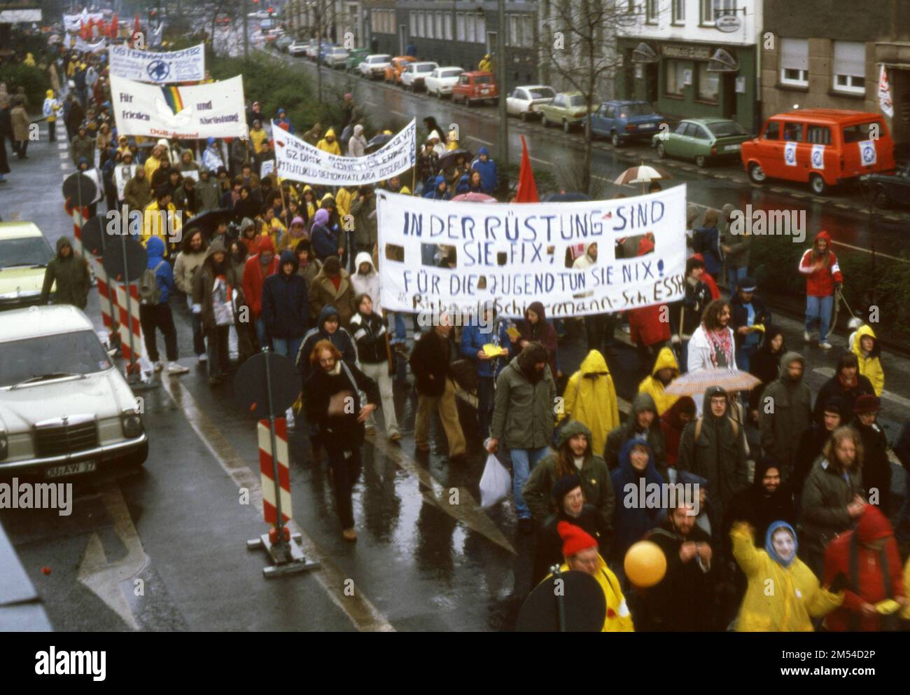 Places and events in 1982-4, people Stock Photo - Alamy