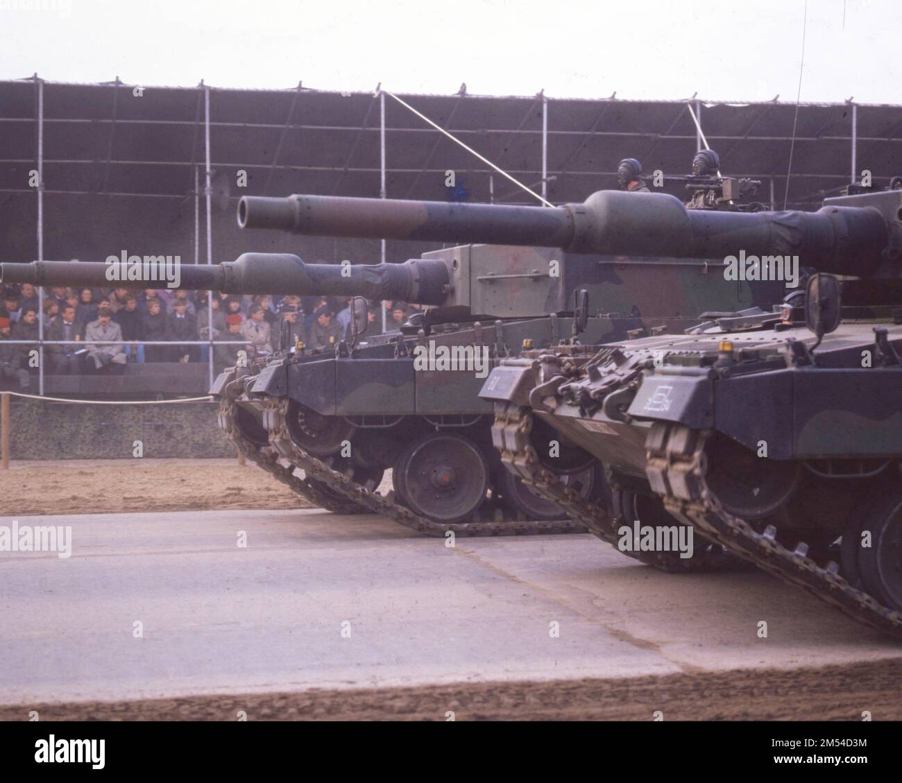 Bergen. Field parade of the Bundeswehr on the 30th anniversary of the ...