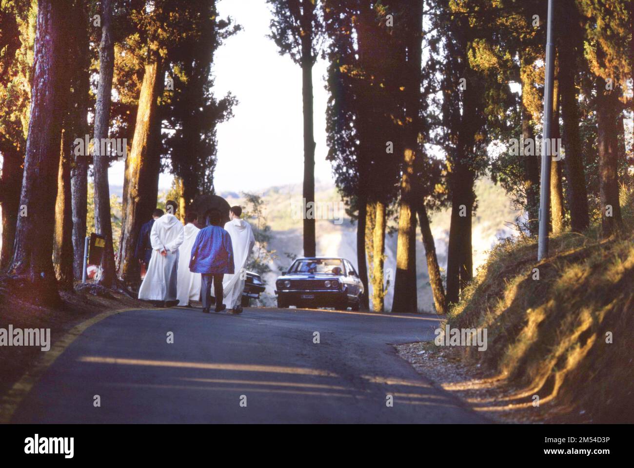 Tuscany. Italy. Landscape in Tuscany in 1990 Stock Photo - Alamy