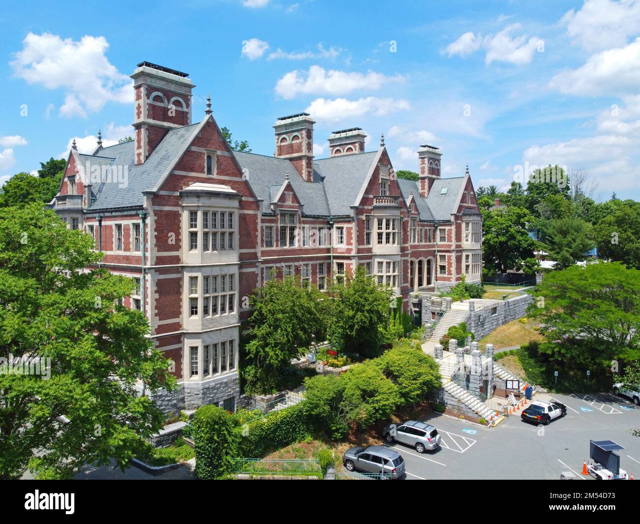 Methuen City Hall at 41 Pleasant Street in historic city center of ...