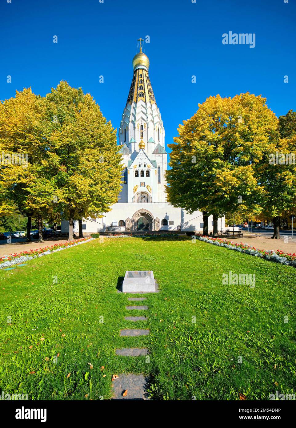 Russian Orthodox Memorial Church of St Alexei, Russian Church in Autumn ...