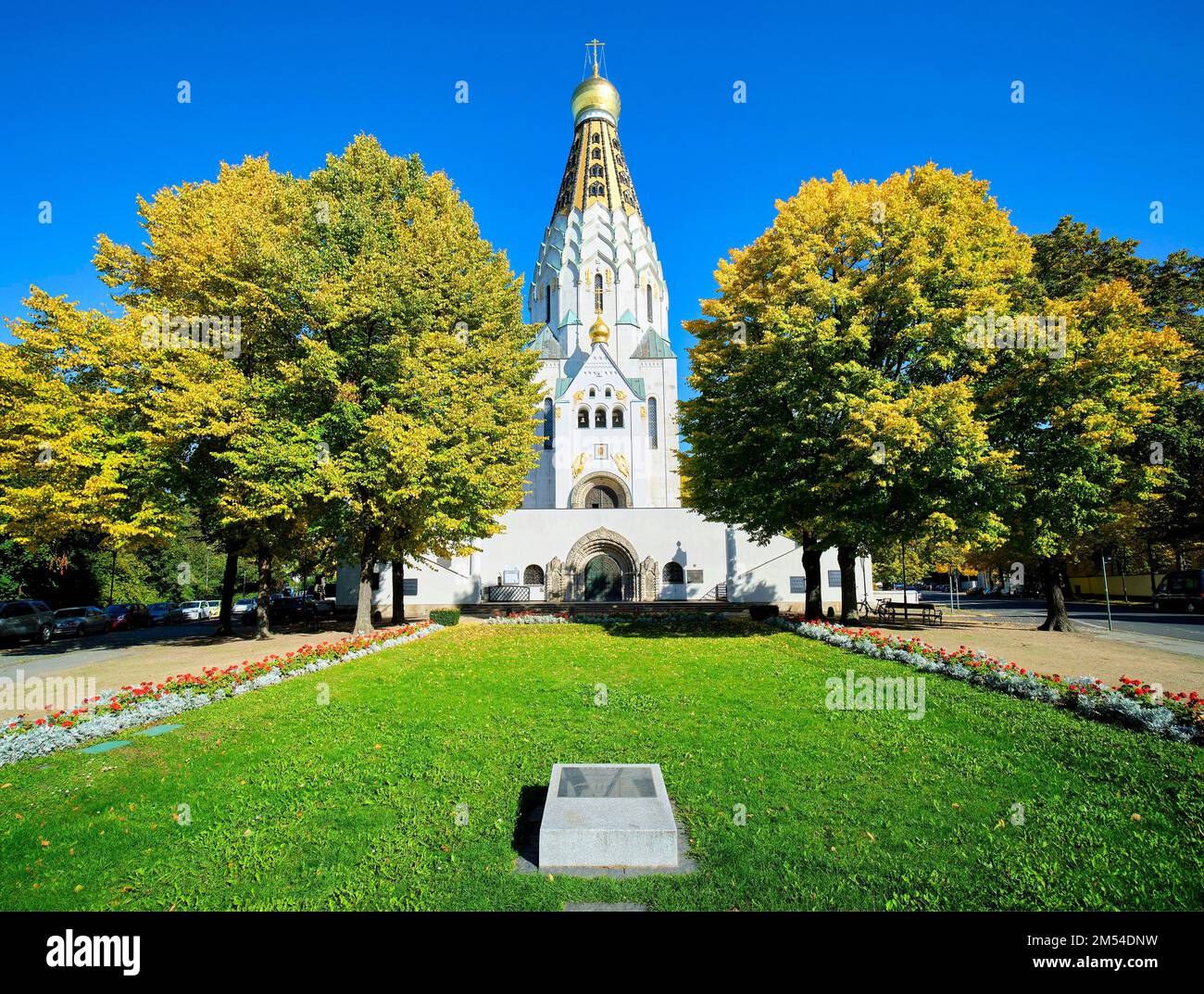 Russian Orthodox Memorial Church of St Alexei, Russian Church in Autumn ...