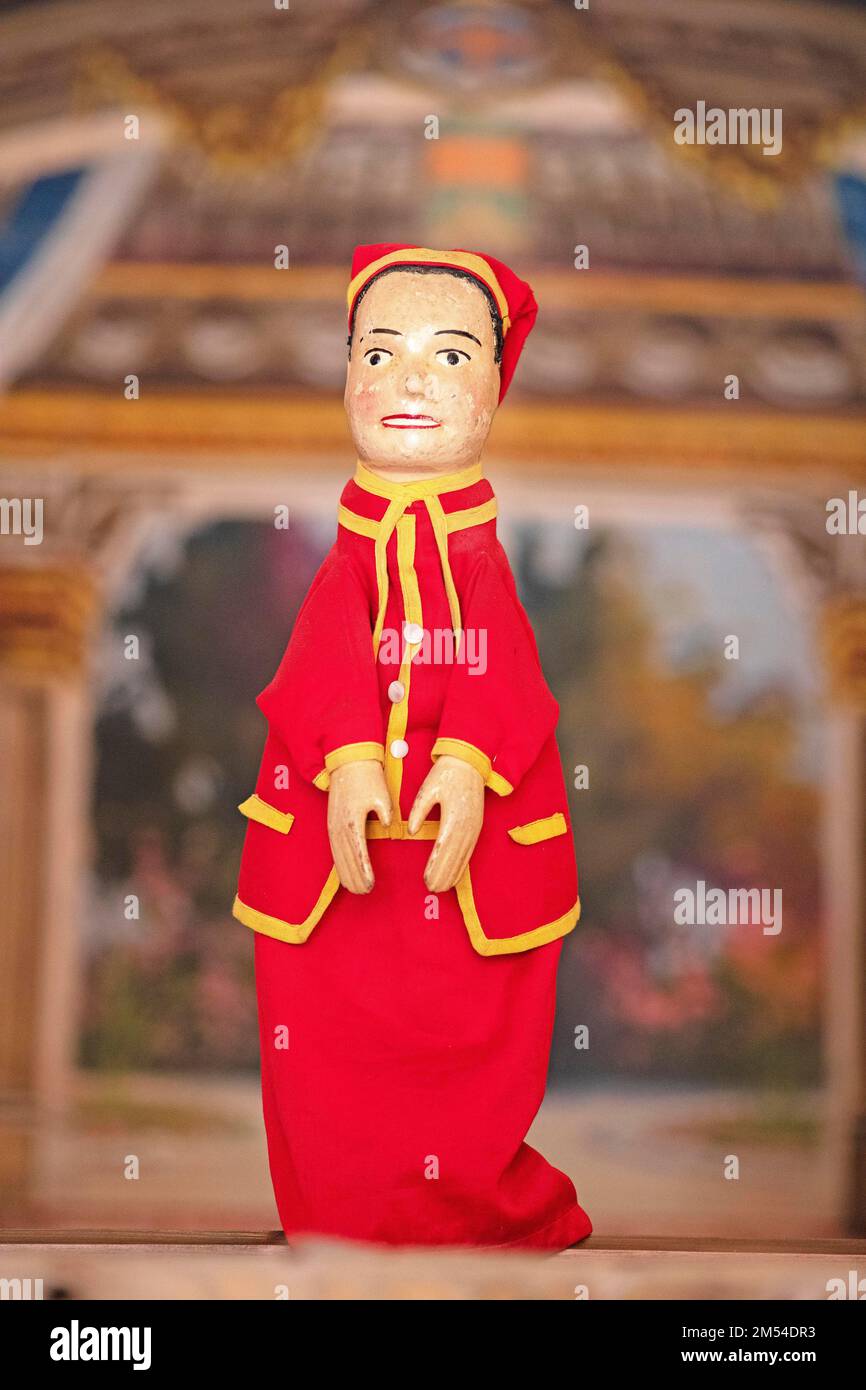 Traditional wooden puppet from the 19th century, Puppet Theatre Leo ...