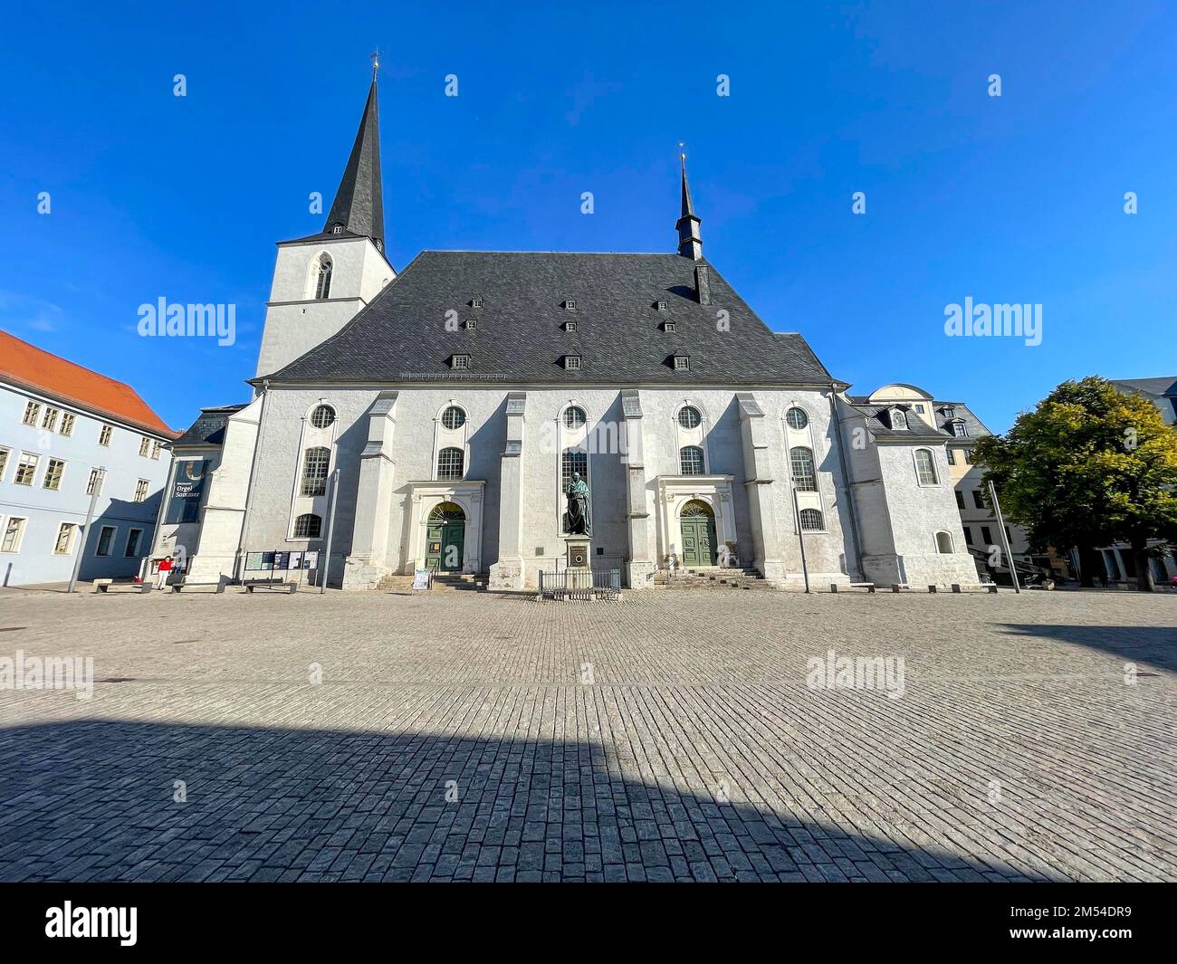 City Church of Saint Peter and Paul (Herder Church), Herder Monument in ...
