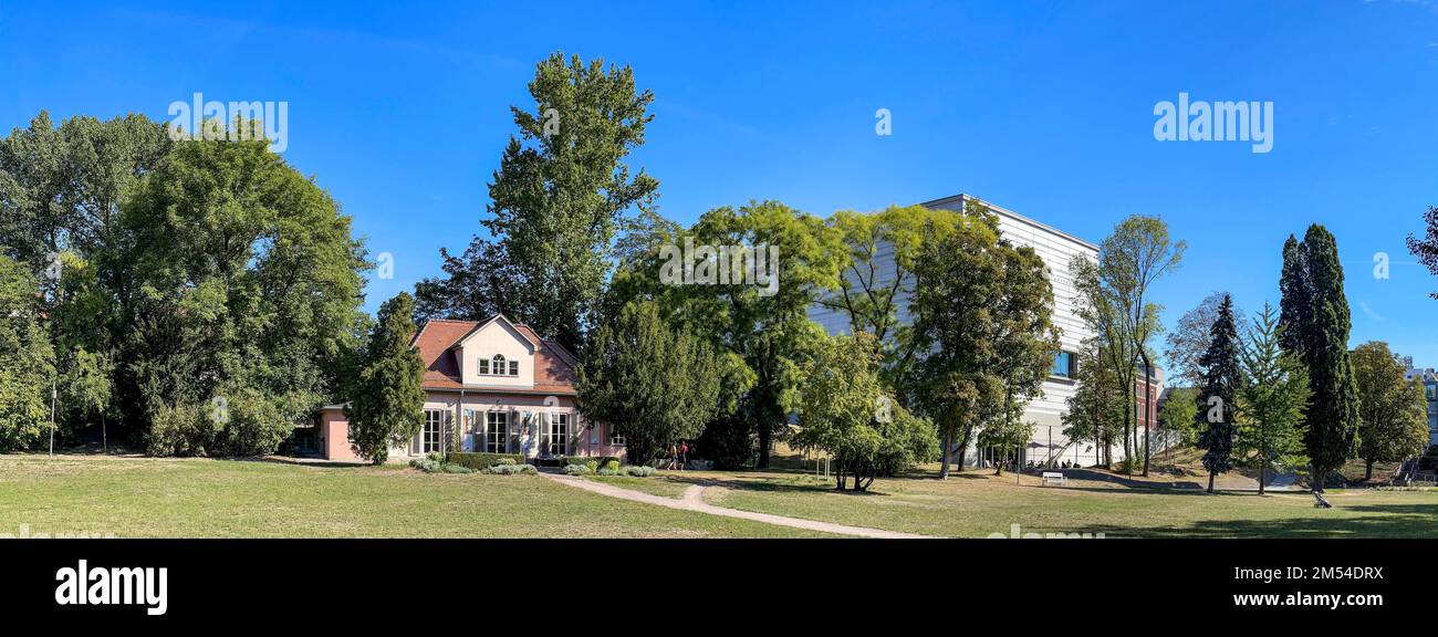 Galerie Eigenheim, Weimarhallenpark, Weimar, Thuringia, Germany Stock ...