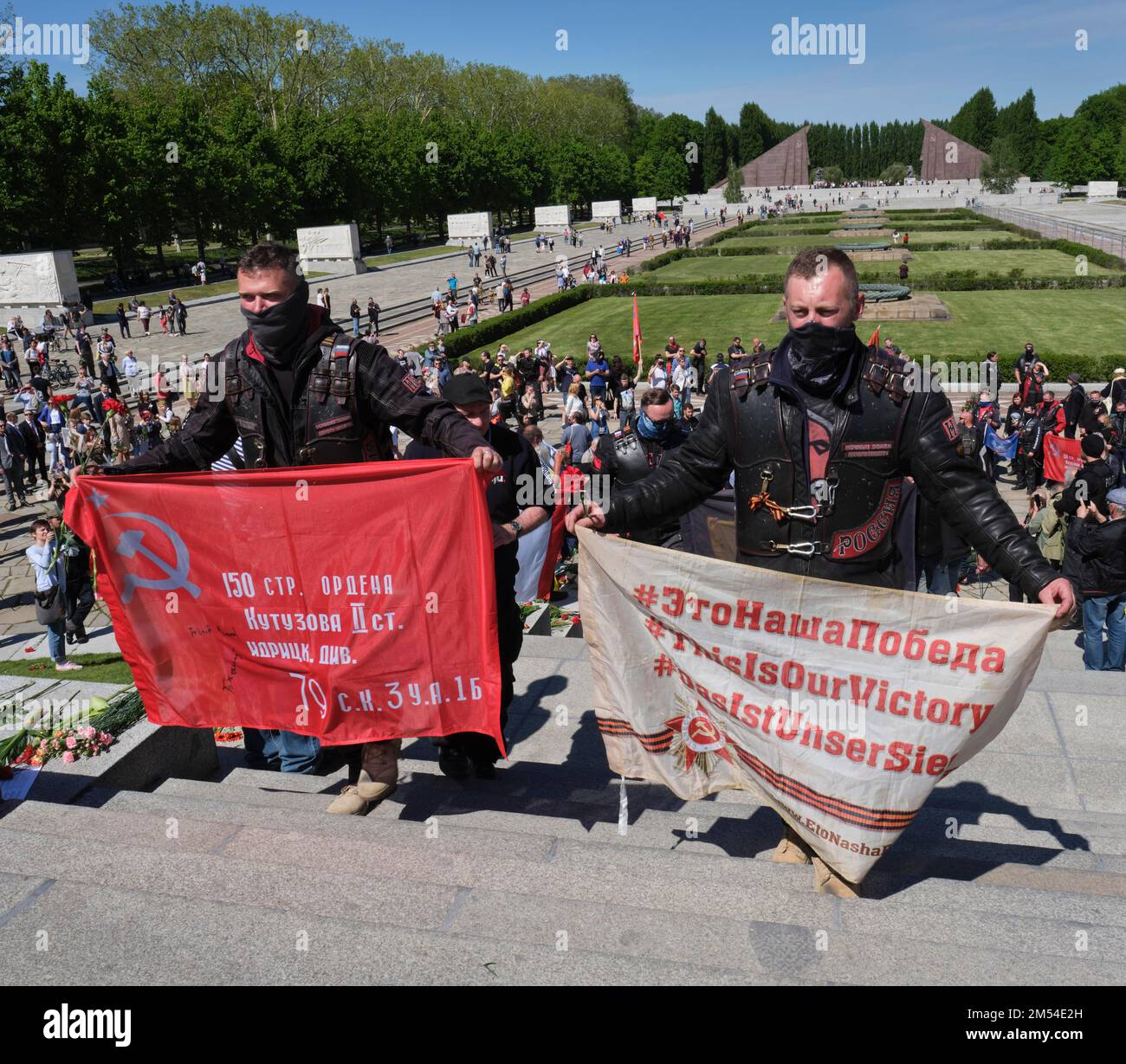 Germany, Berlin, 09. 05. 2020, Victory Day (over Hitler's fascism ...