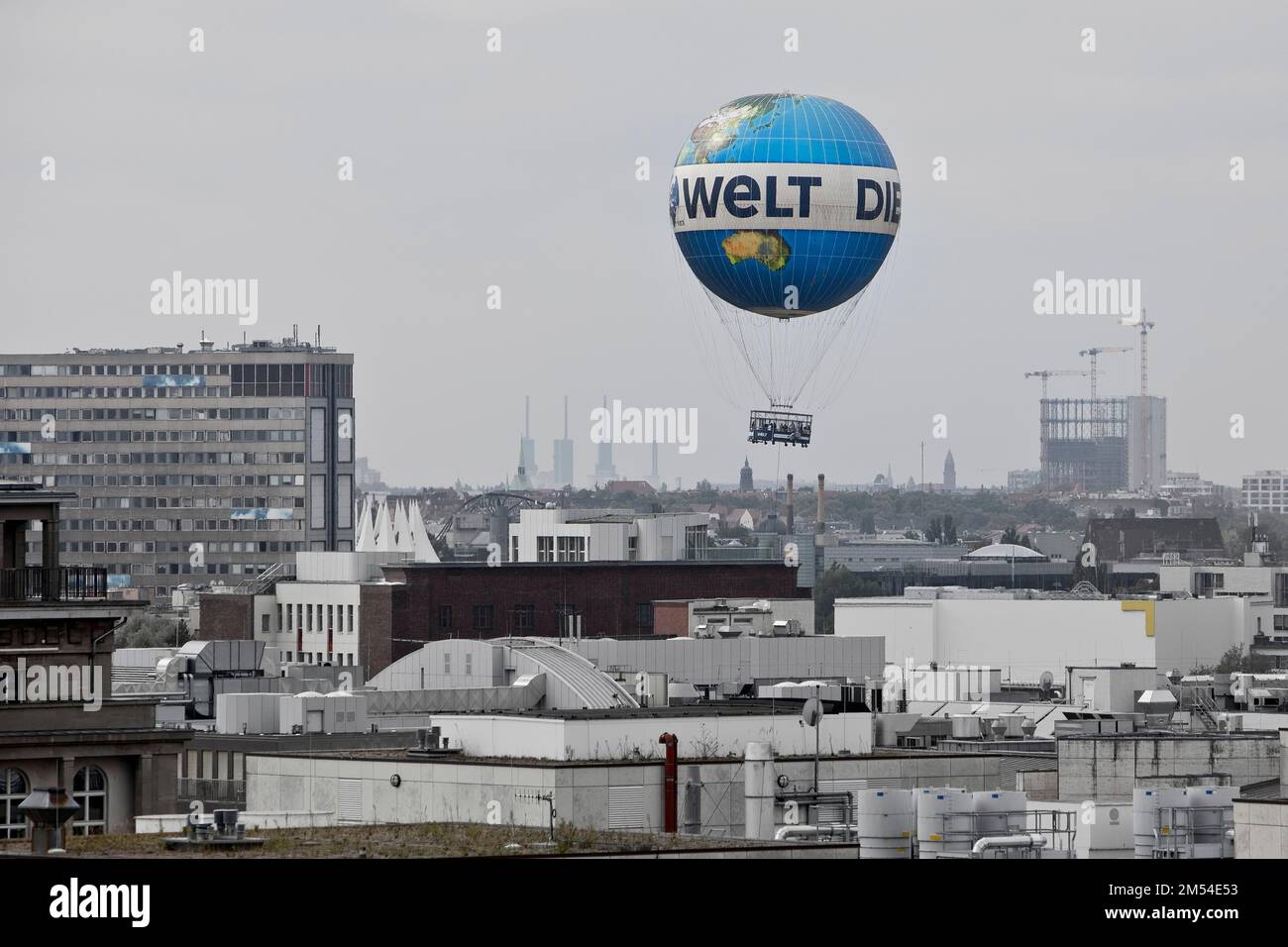 Berlin Weltballon, formerly Berlin Hi Flyer, tethered balloon in the ...