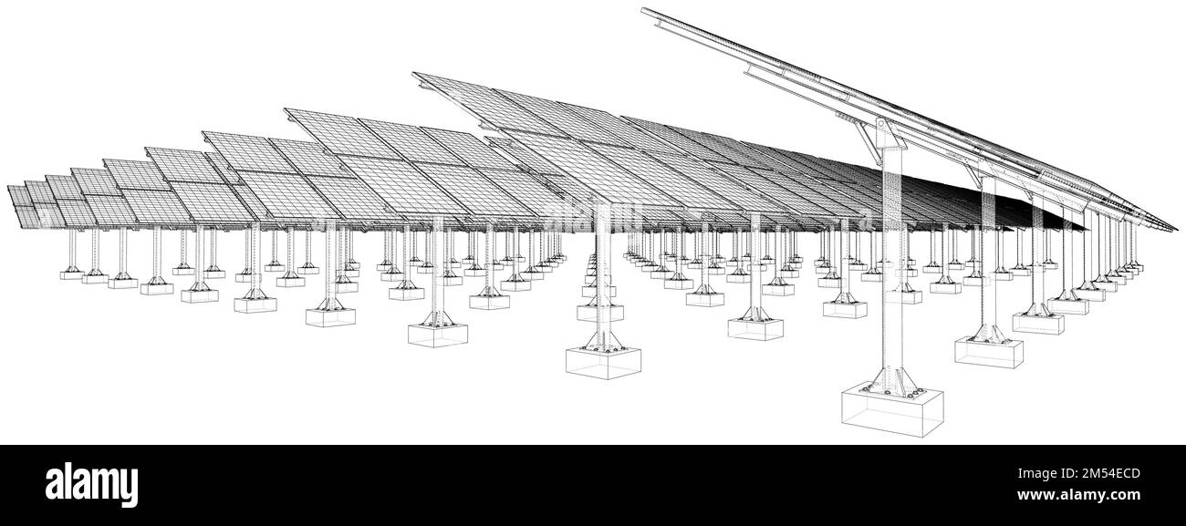 Solar Panel Concept. Vector Stock Vector Image & Art - Alamy