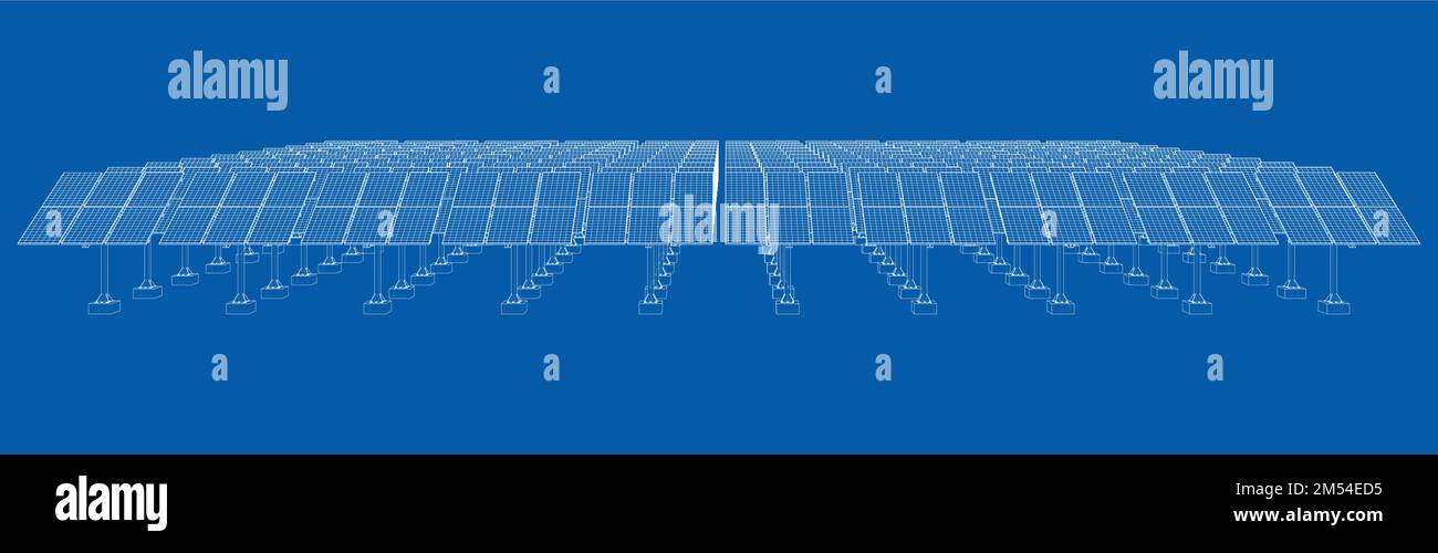 Solar Panel Concept. Vector Stock Vector Image & Art - Alamy