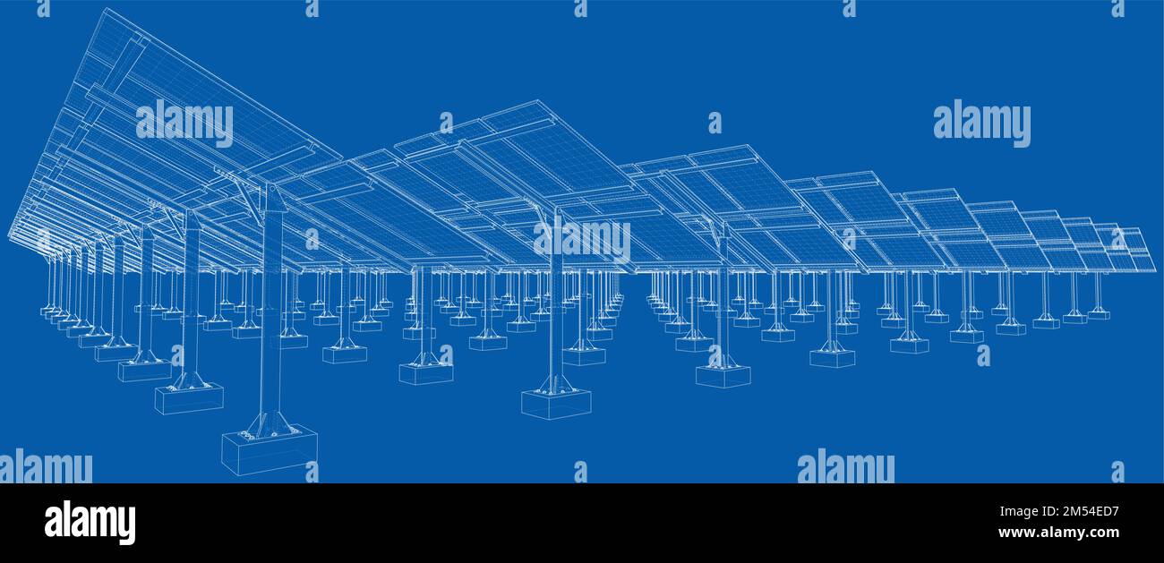 Solar Panel Concept. Vector Stock Vector Image & Art - Alamy