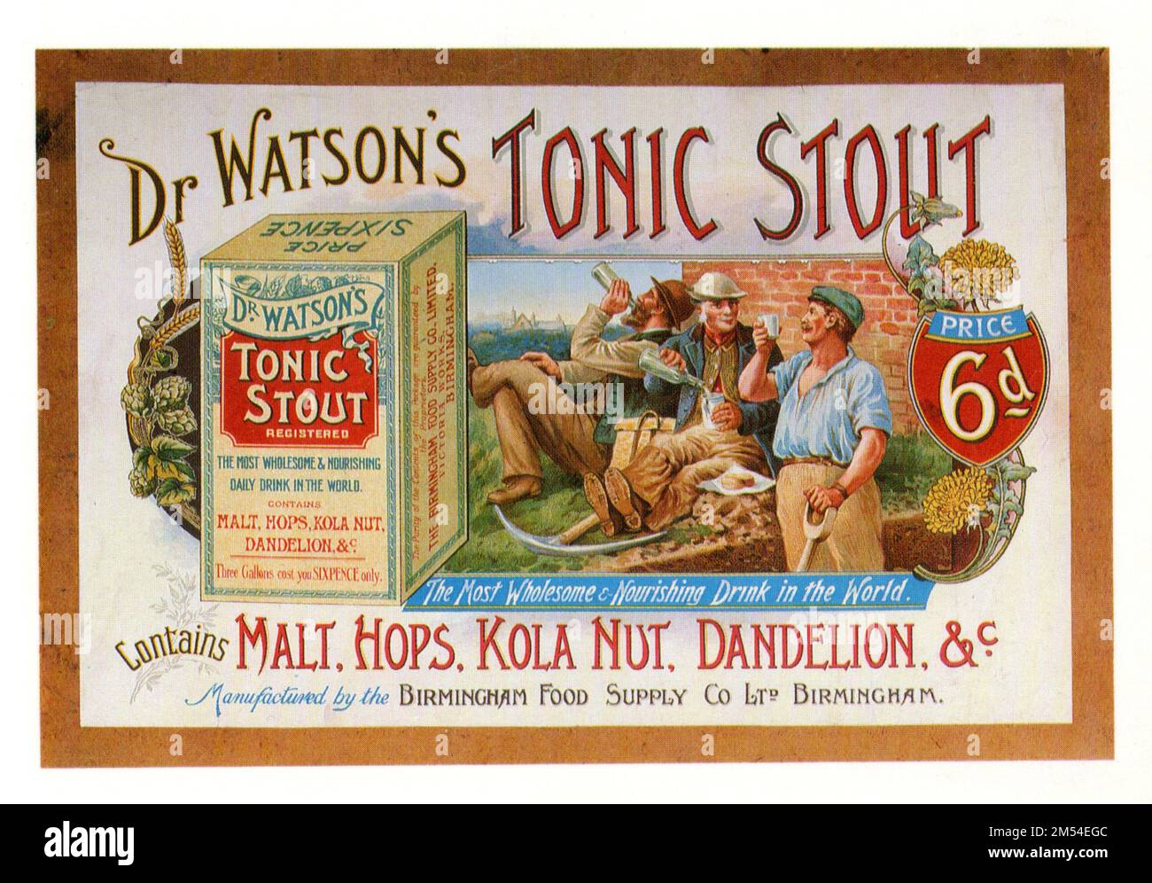 Mumbles Railway Reproduction Postcard - MRP/146 - Dr Watson’s Tonic ...