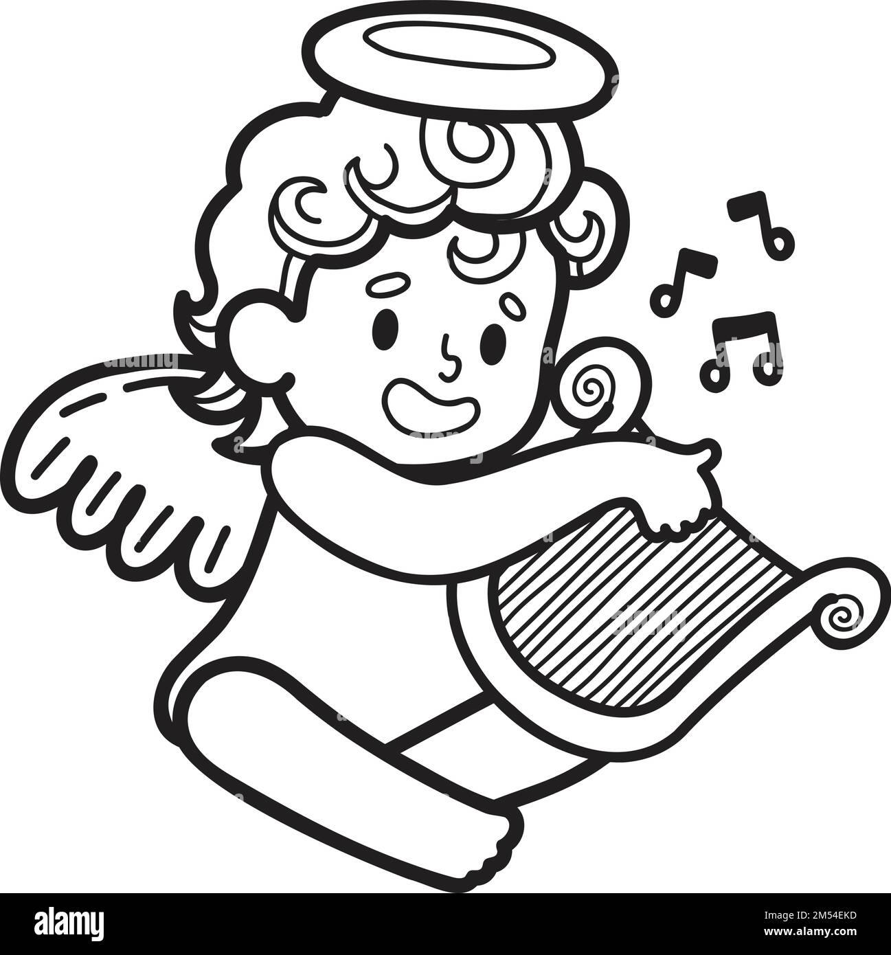 Cheerful musical instruments Stock Vector Images - Alamy