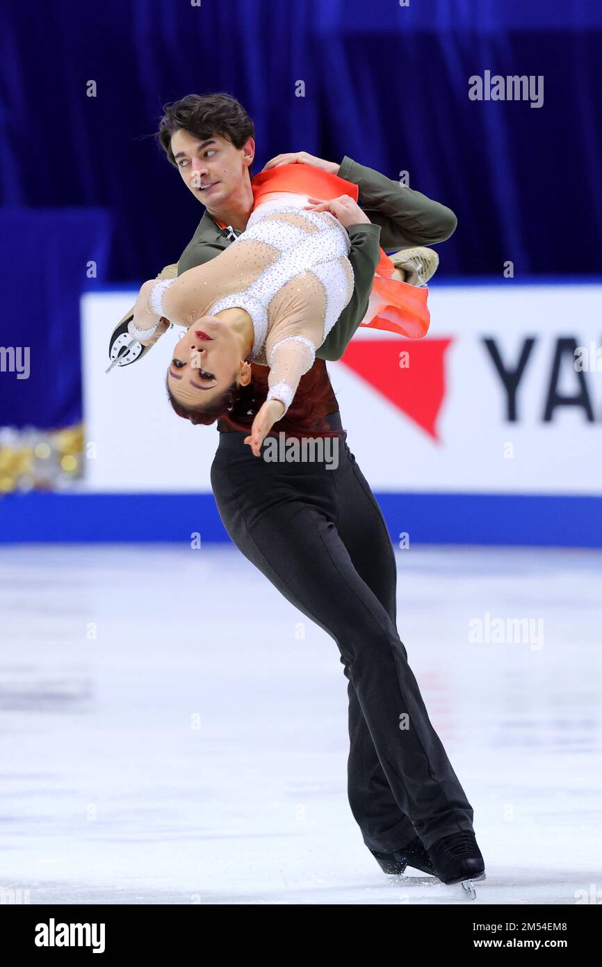 Towa Pharmaceutical RACTAB Dome, Osaka, Japan. 24th Dec, 2022. Misato ...