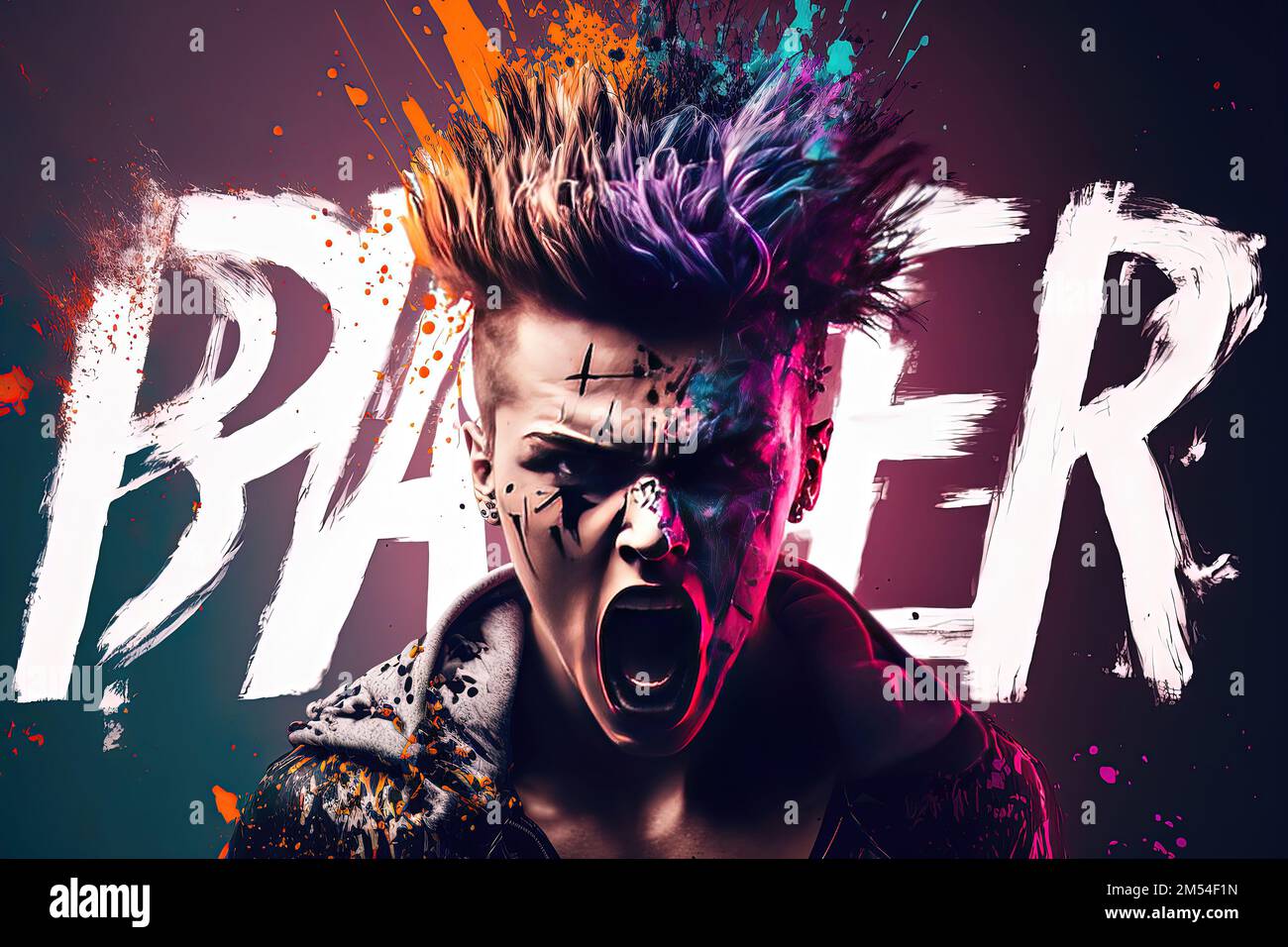 Punk fashion 1970s hi-res stock photography and images - Alamy