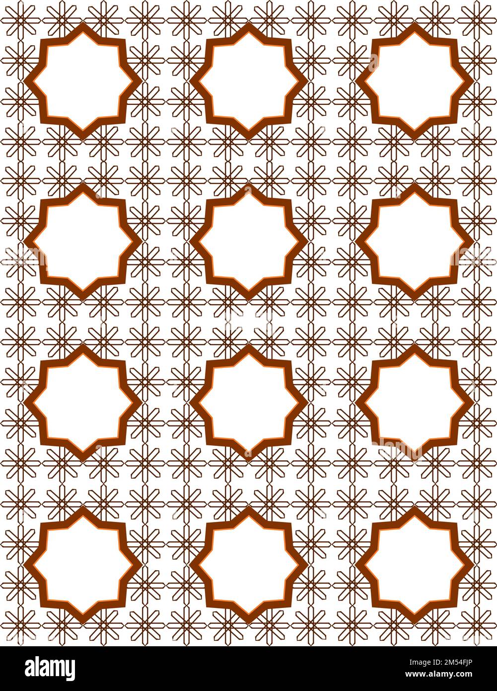 Eight point star geometry background design Stock Photo - Alamy