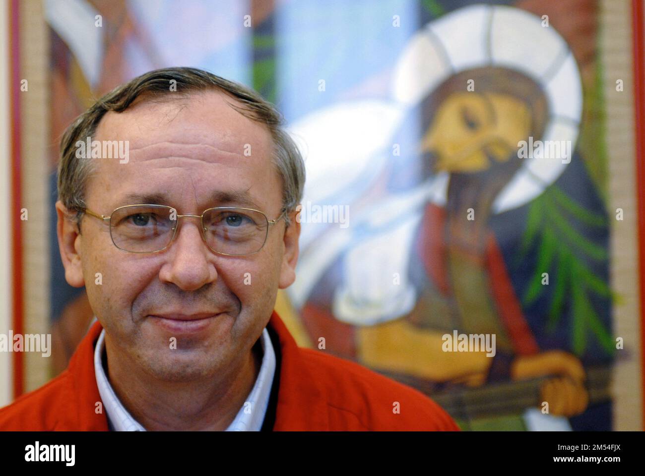 - File photo of Father Marko Ivan Rupnik at the ‘Aletti’ workshop in ...