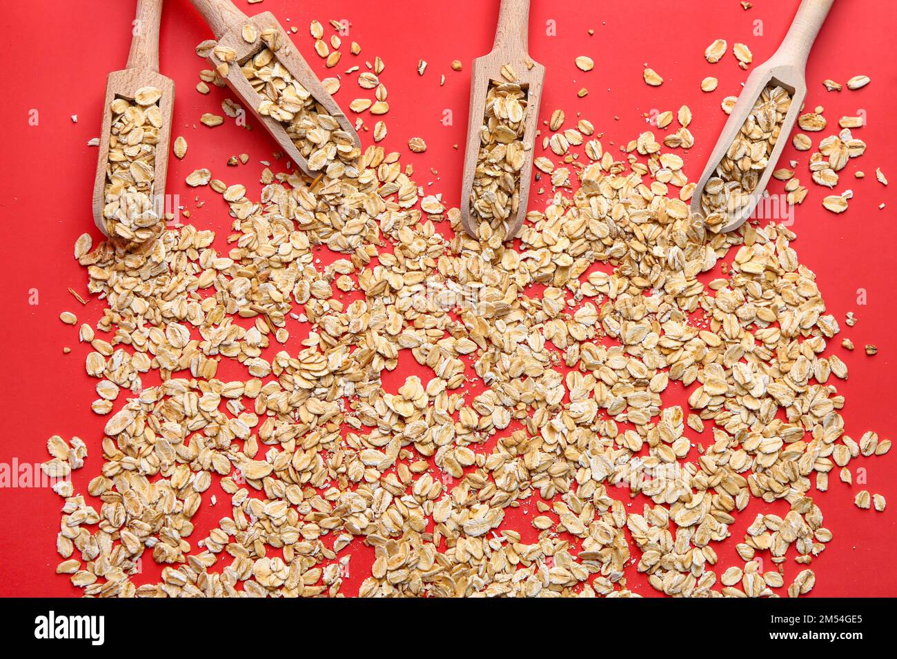 Scattered raw oatmeal texture hi-res stock photography and images - Alamy
