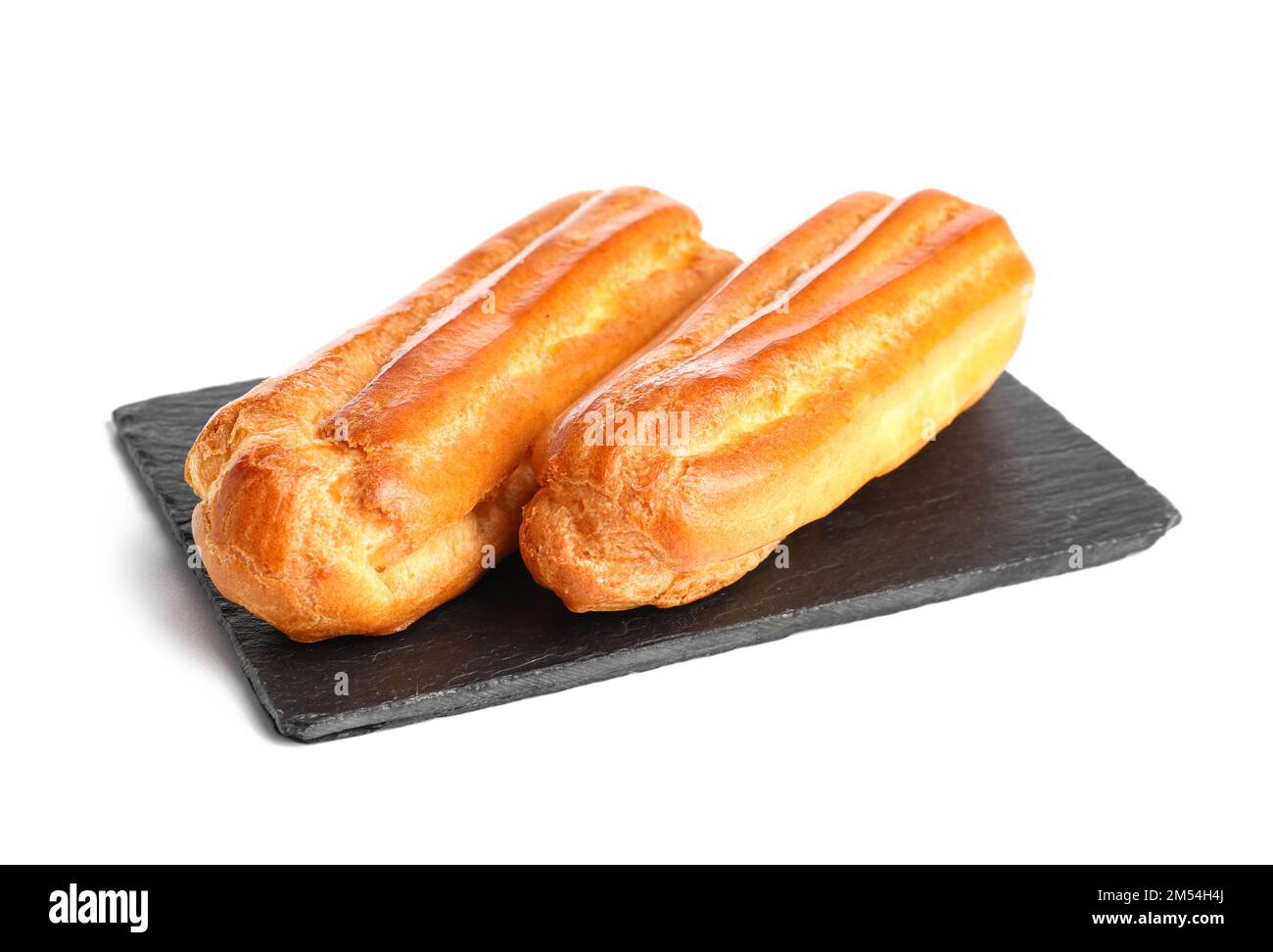 Traditional french eclairs stuffed Cut Out Stock Images & Pictures - Alamy