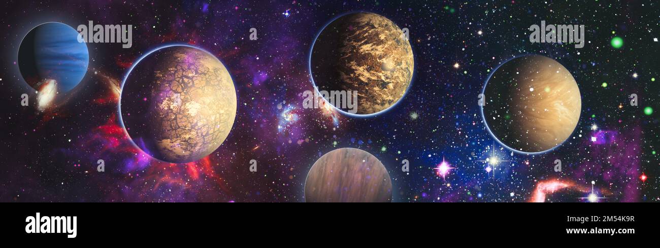 Panorama View Of Solar System