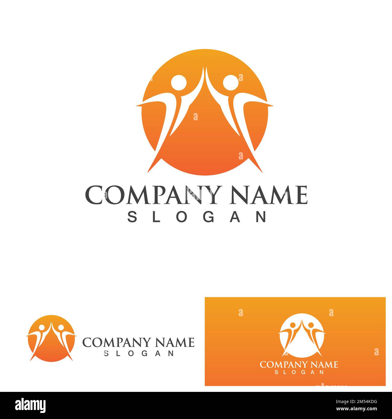 Health People Logo Vector illustration Design Template Stock Vector ...