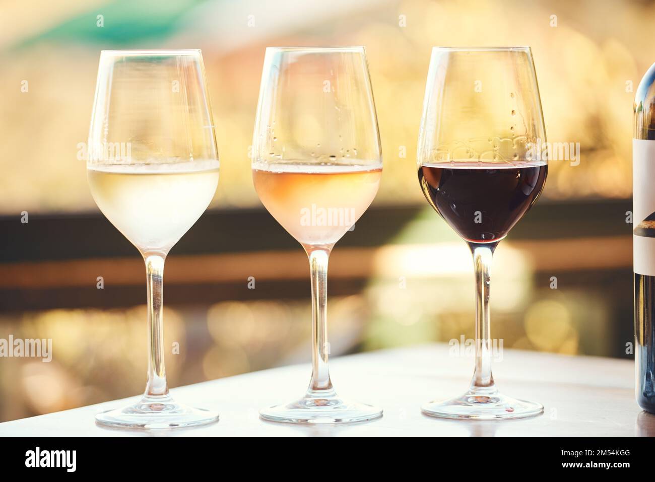 If youre gonna do a wine tasting, do it properly. various wines lined ...