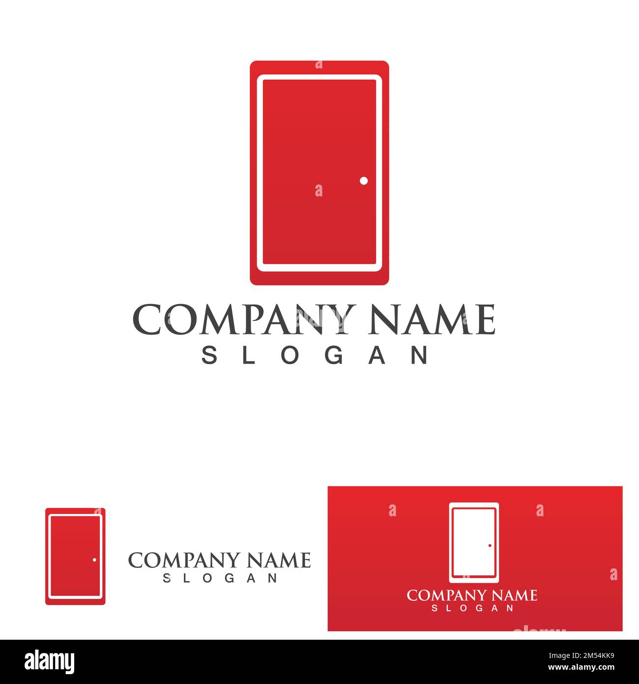 Door logo and symbol vector Stock Vector Image & Art - Alamy