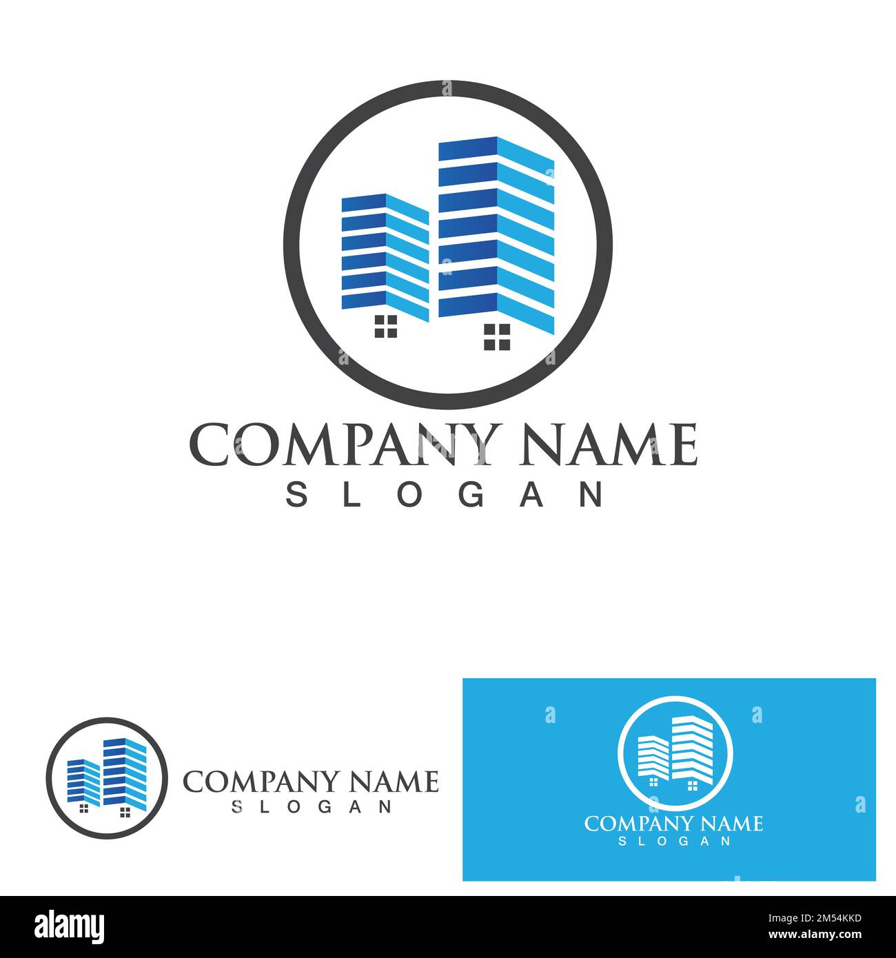 Real Estate Business Logo Template, Building, Property Development, and ...