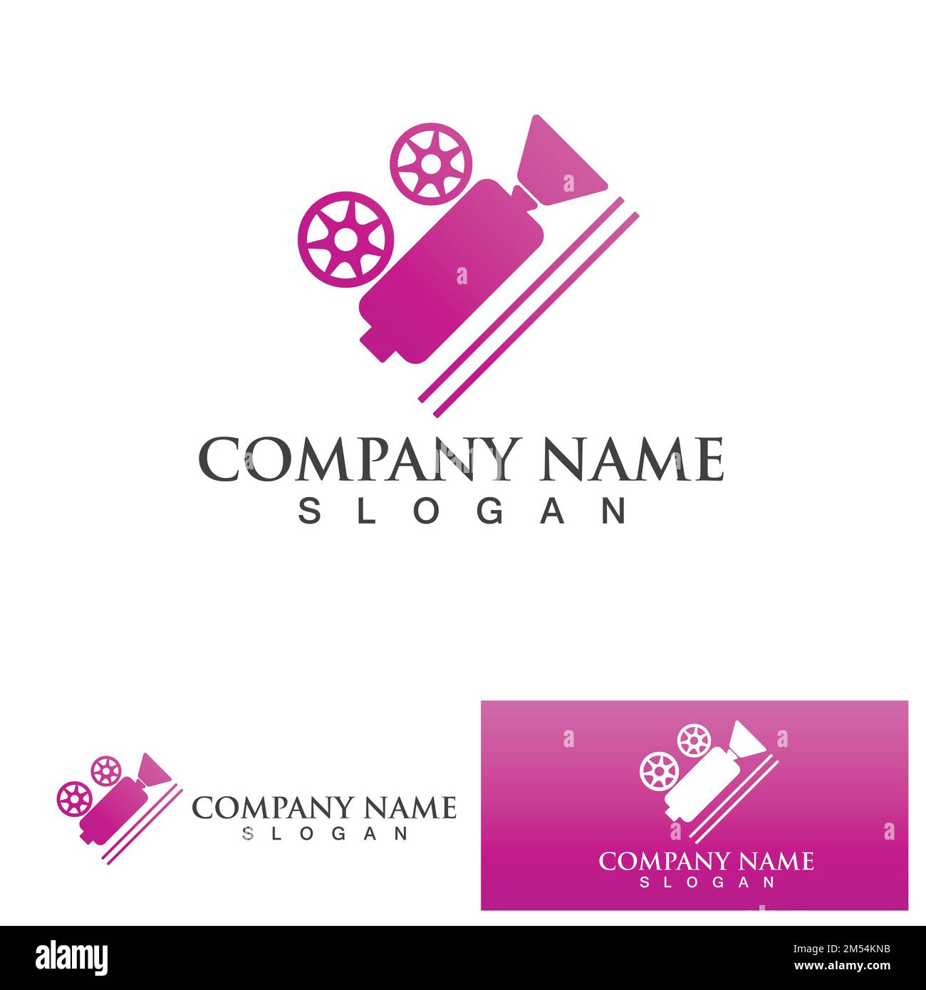 Movie logo vector design illustration Stock Vector Image & Art - Alamy