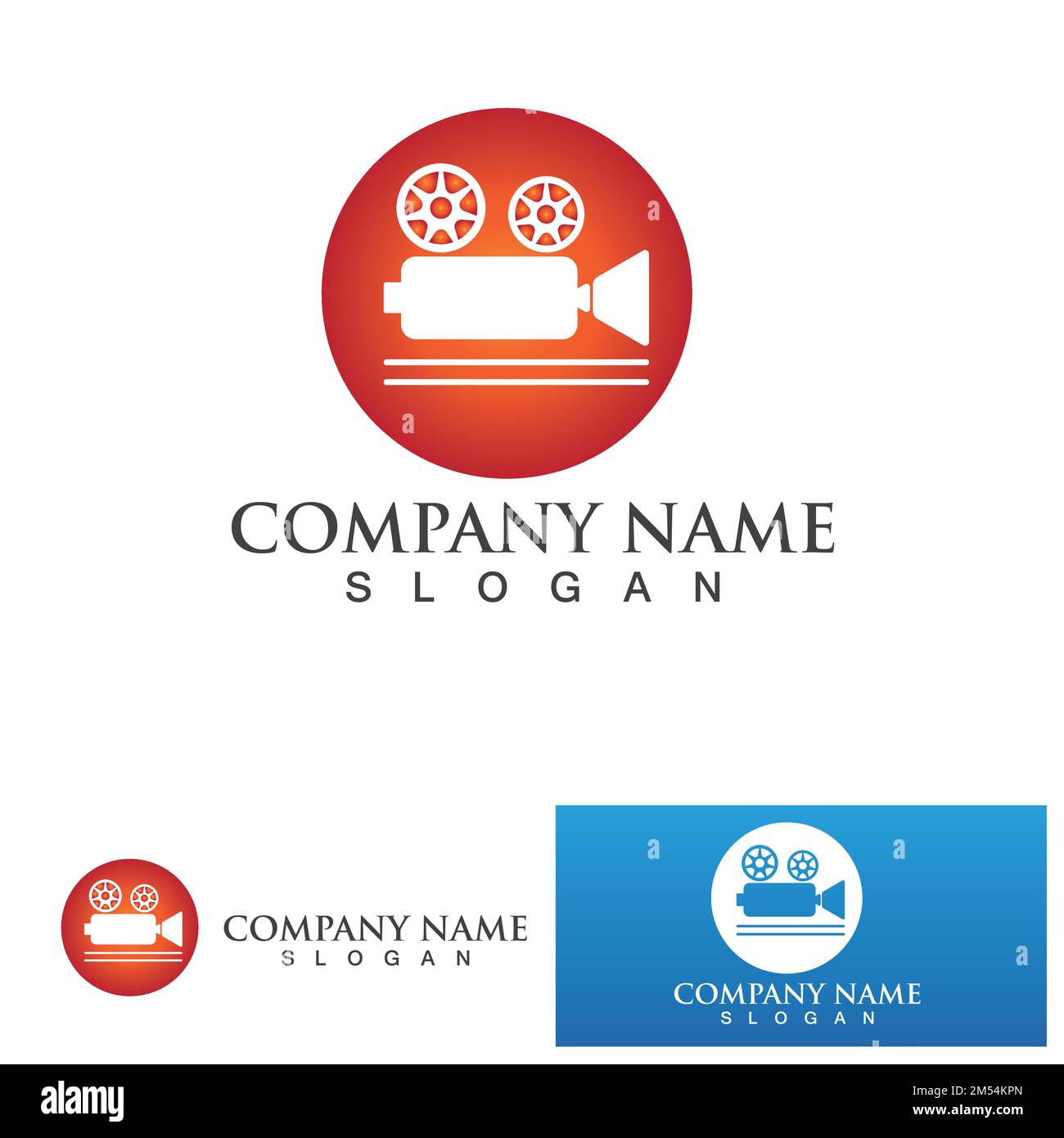 Movie logo vector design illustration Stock Vector Image & Art - Alamy