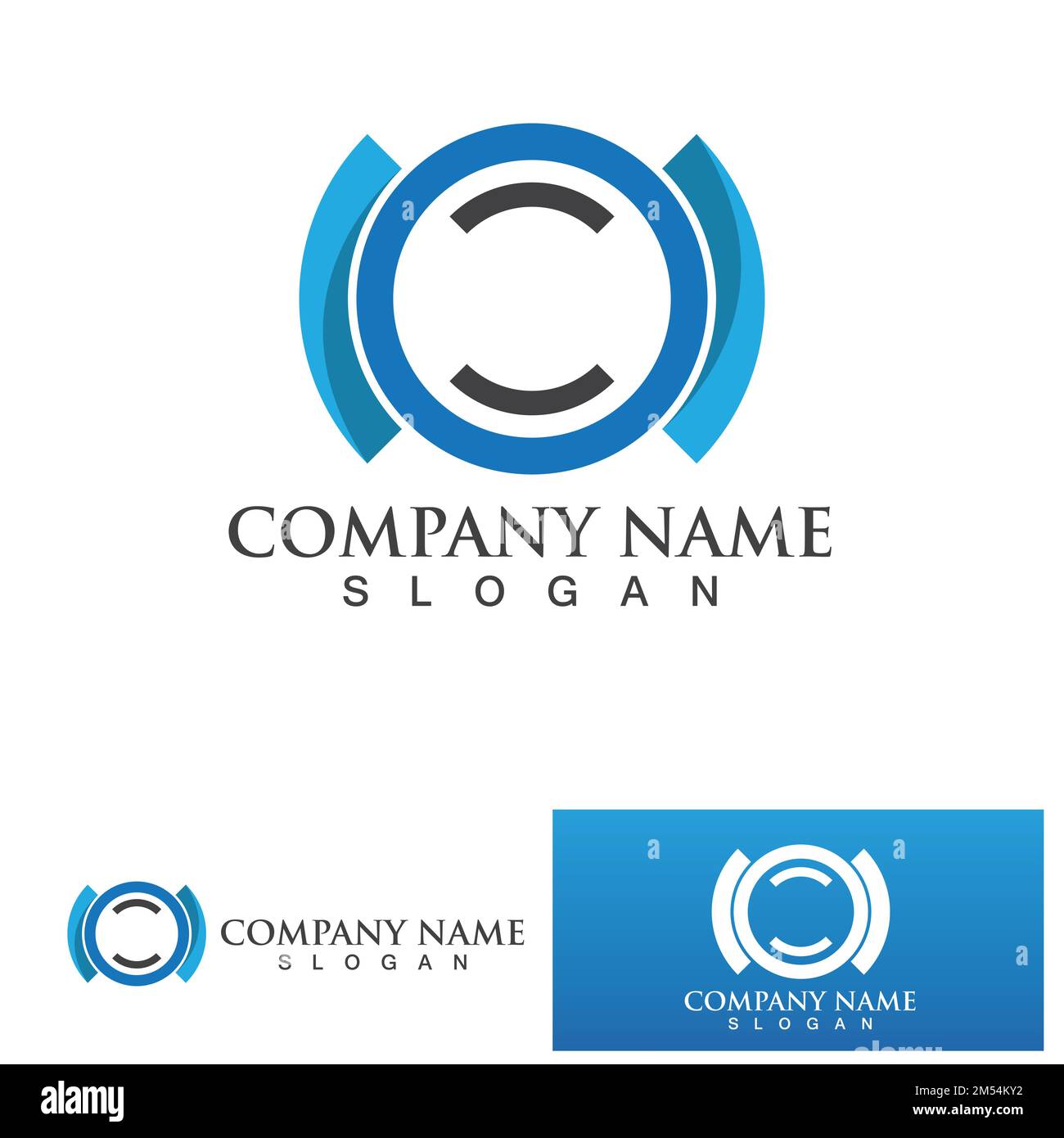C Circle ring logo Template vector icon design Stock Vector Image & Art ...