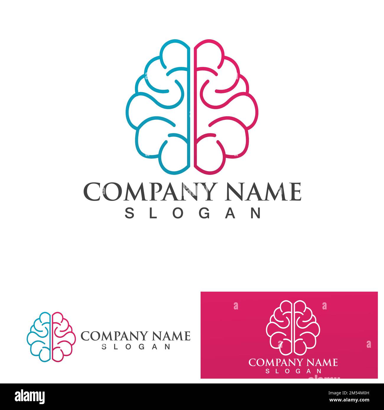 Health Brain vector illustration icon template design Stock Vector ...