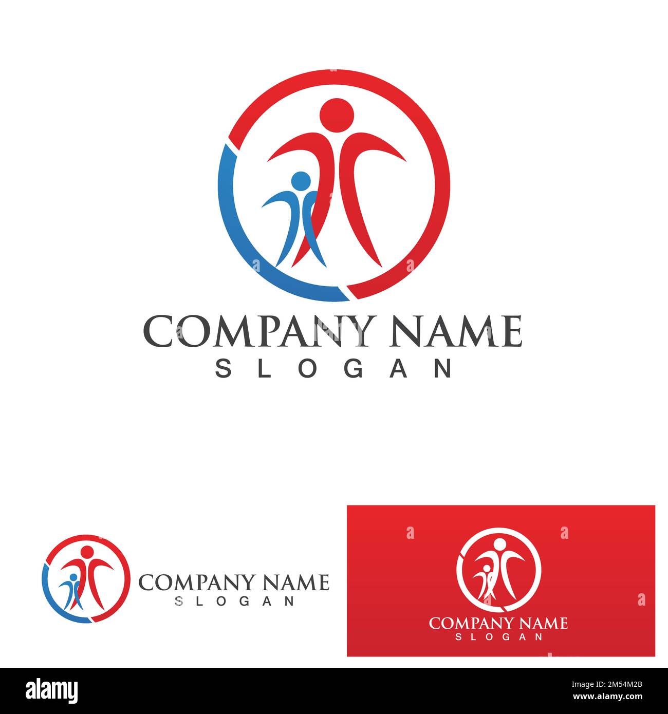 family logo vector illustration design template - vector Stock Vector ...