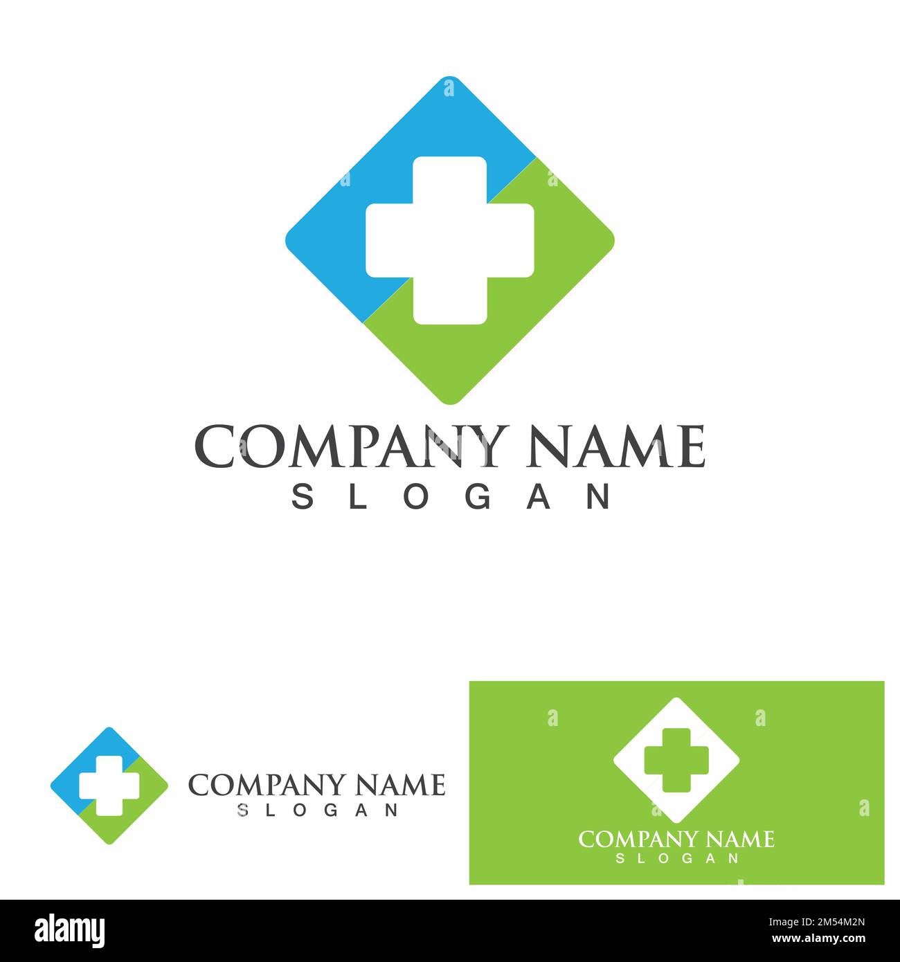 Modern cross logo. Health, medical icon template - Vector Stock Vector ...