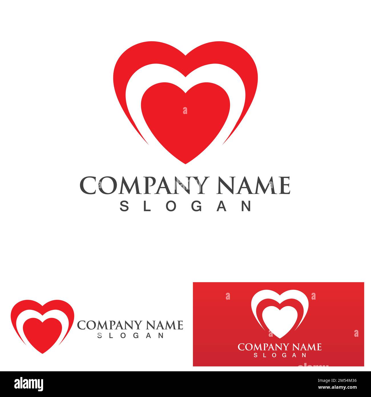 Love logo Vector icon illustration design Template Stock Vector Image ...