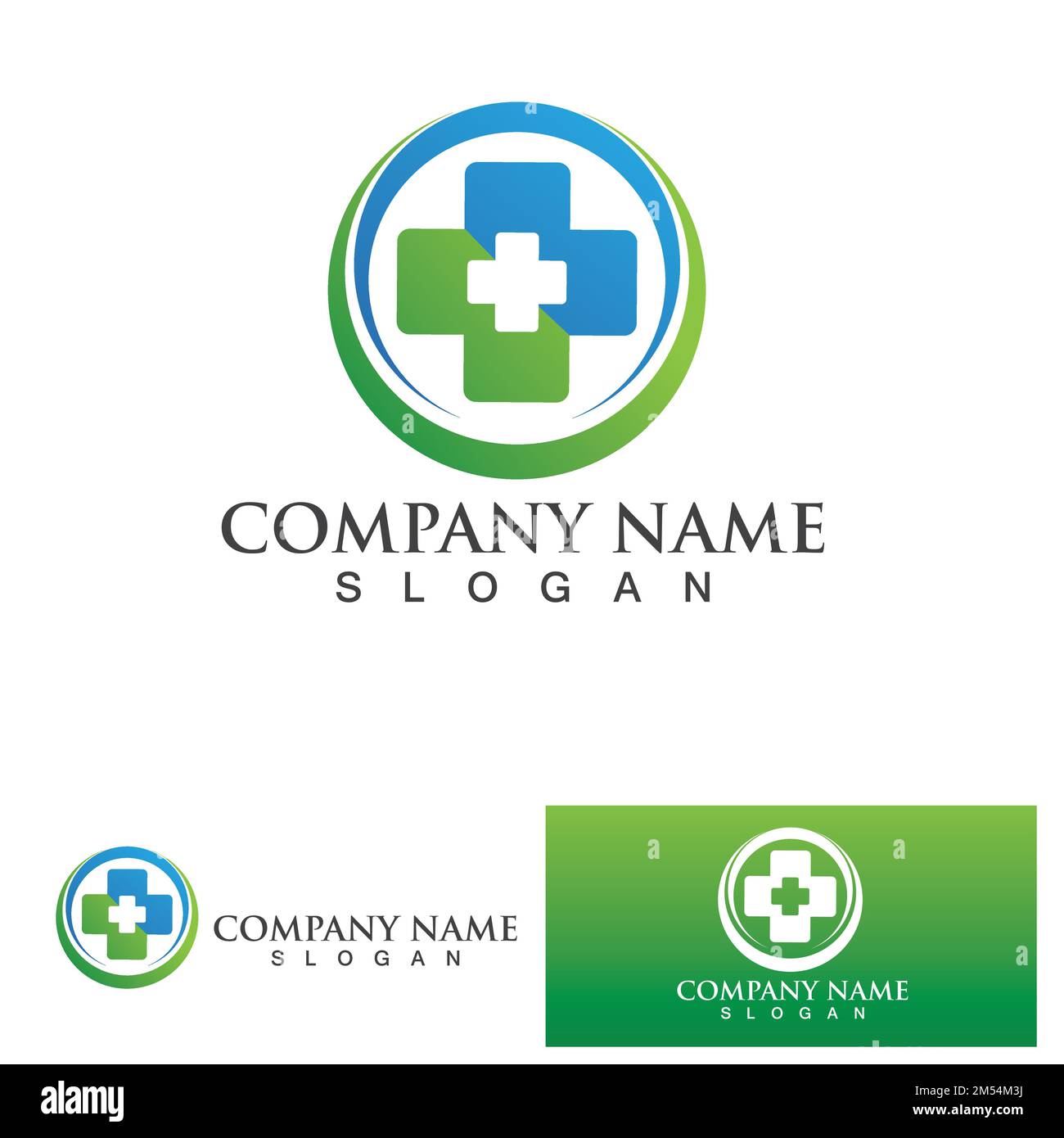 Modern cross logo. Health, medical icon template - Vector Stock Vector ...