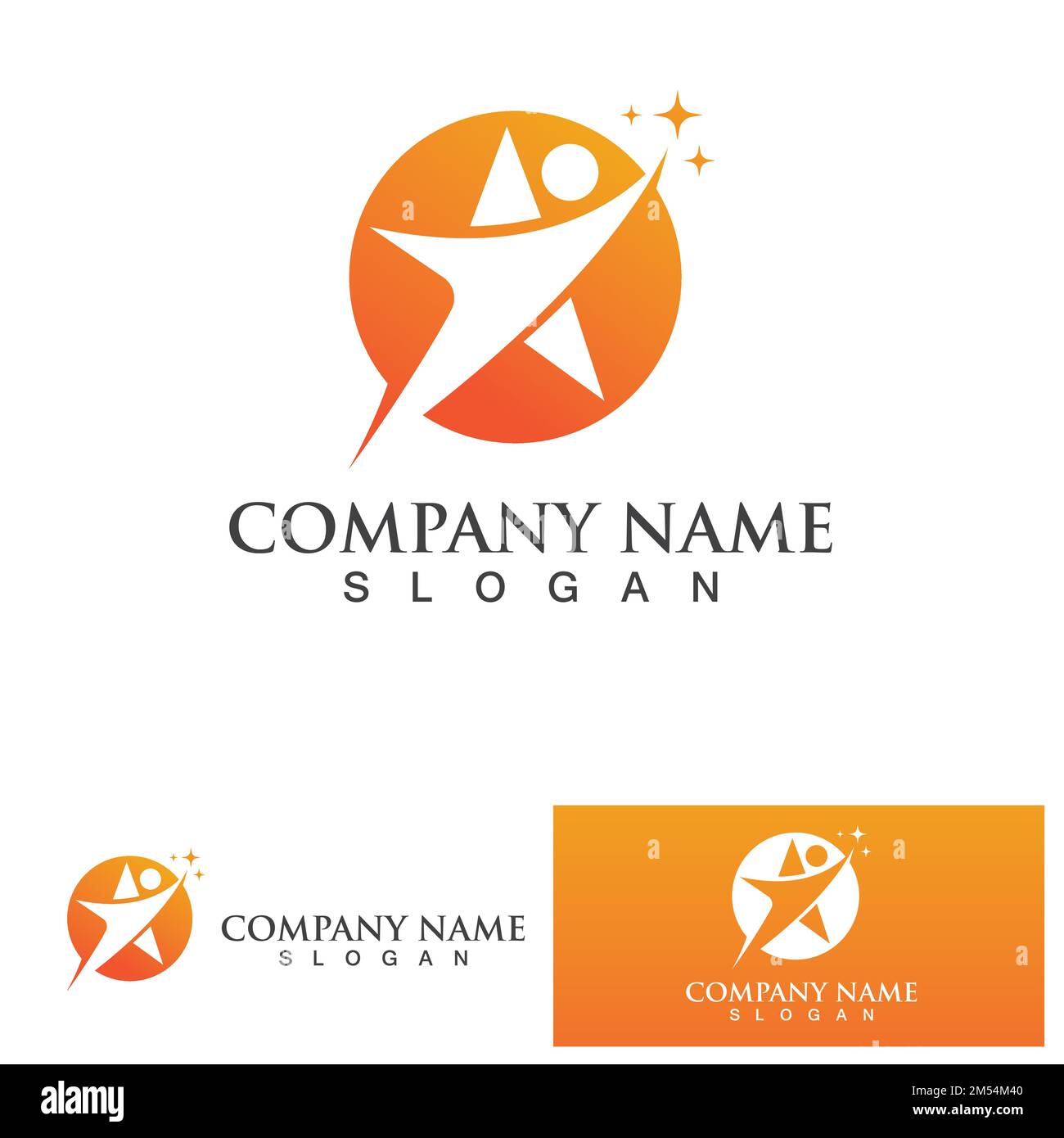 Star people logo design. Star community vector logo. star community ...