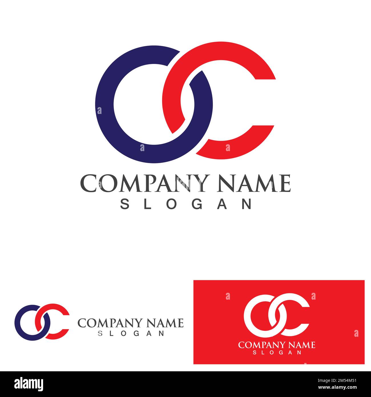 Oc clean logo Stock Vector Images - Alamy