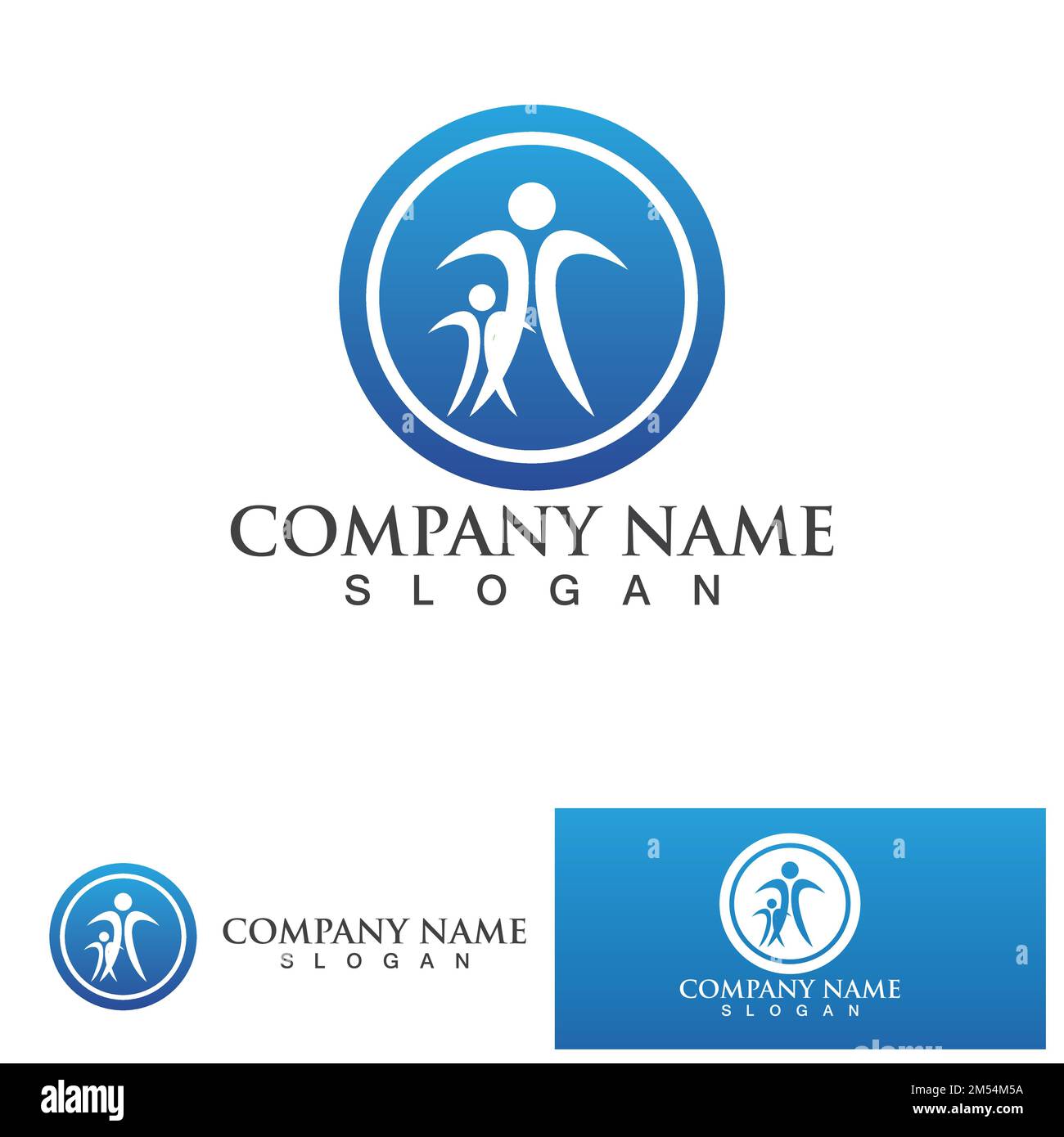 family logo vector illustration design template - vector Stock Vector ...