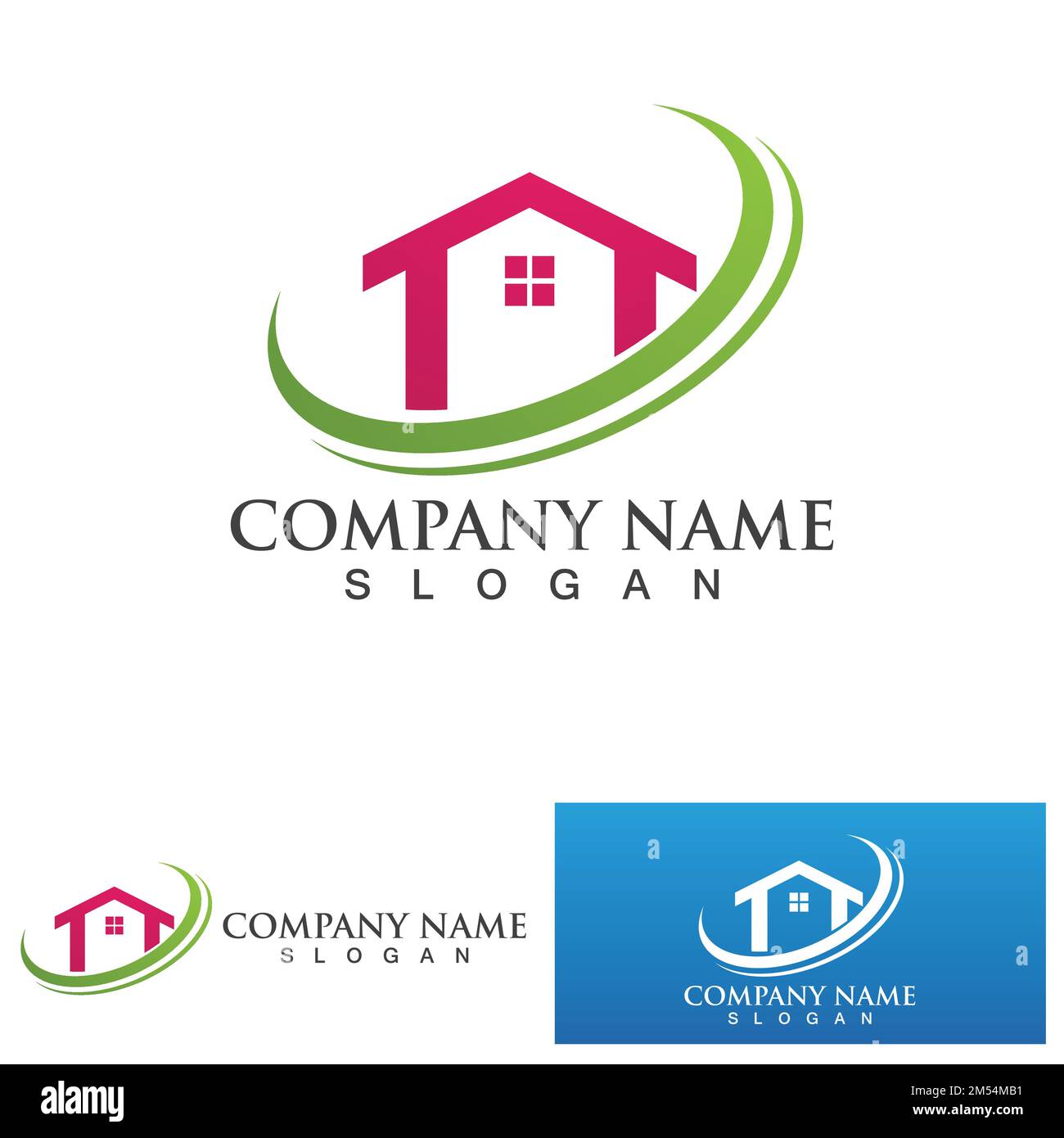 home buildings logo and symbols icons template Stock Vector Image & Art ...