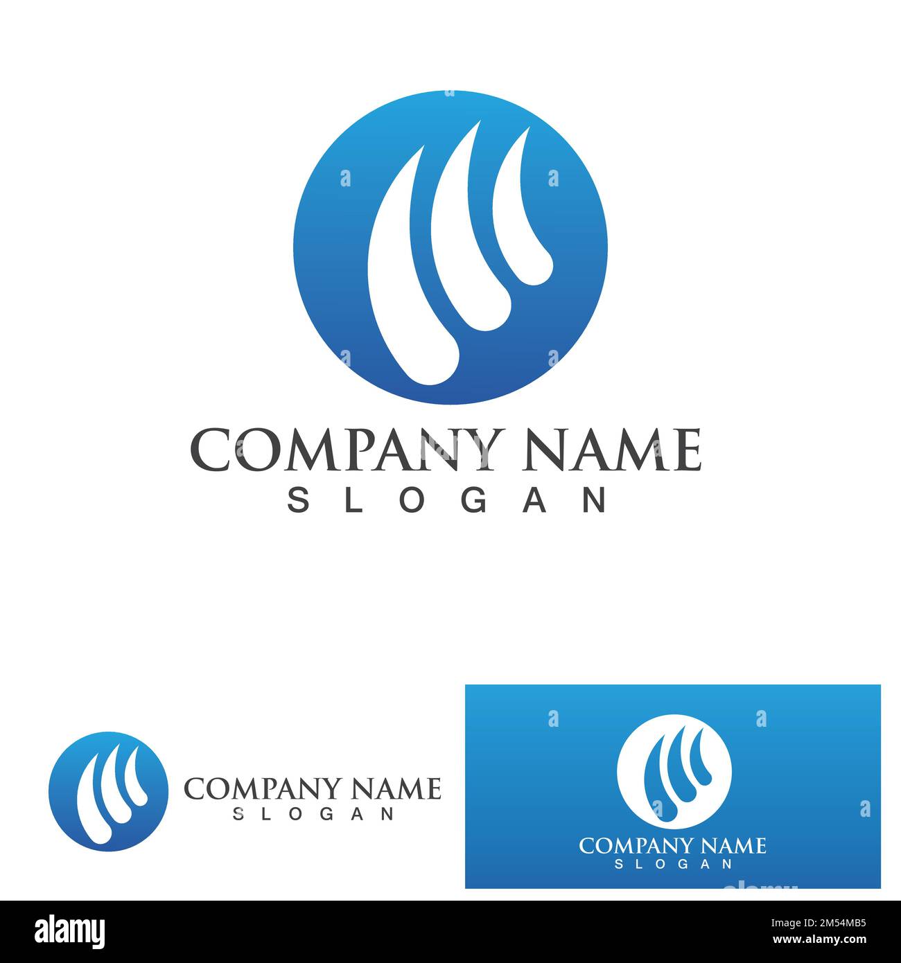 Water drop Logo Template vector illustration design Stock Vector Image ...