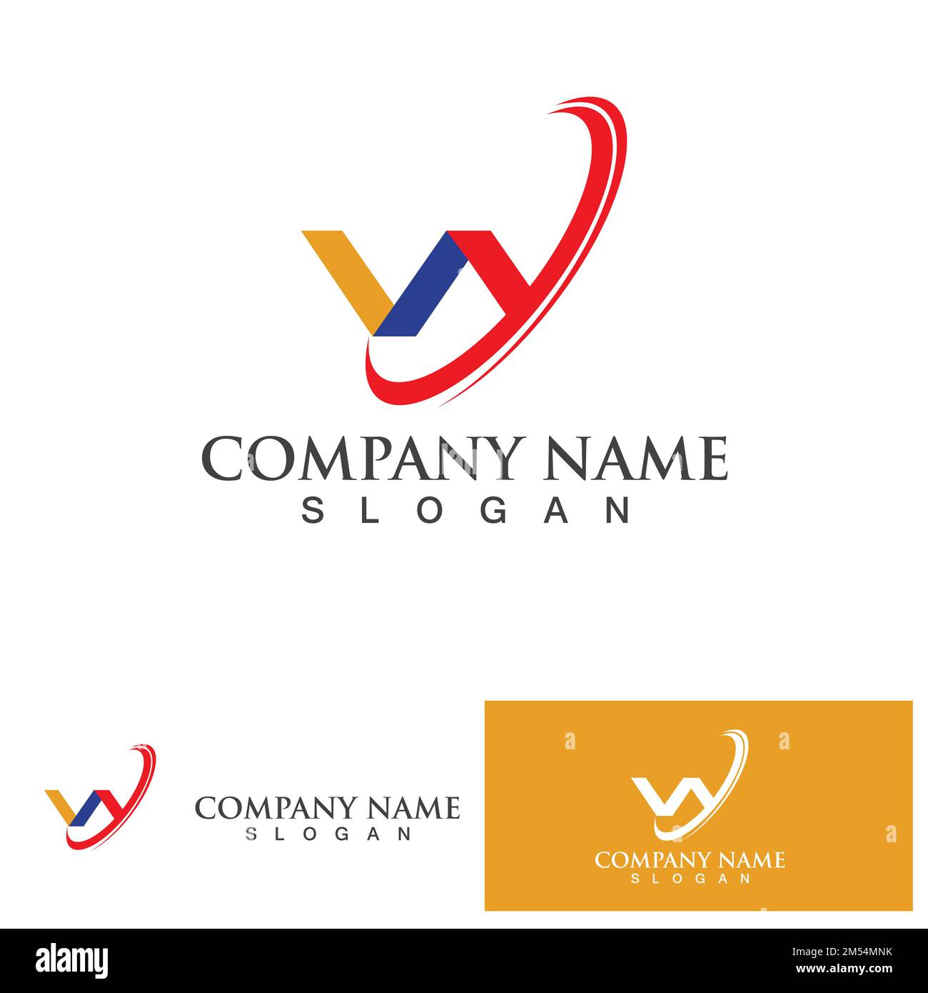 W Letter Logo Template vector illustration design Stock Vector Image ...