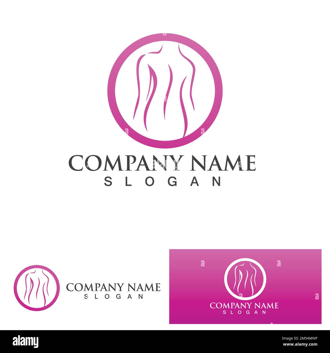 Body woman logo and symbol vector Stock Vector Image & Art - Alamy