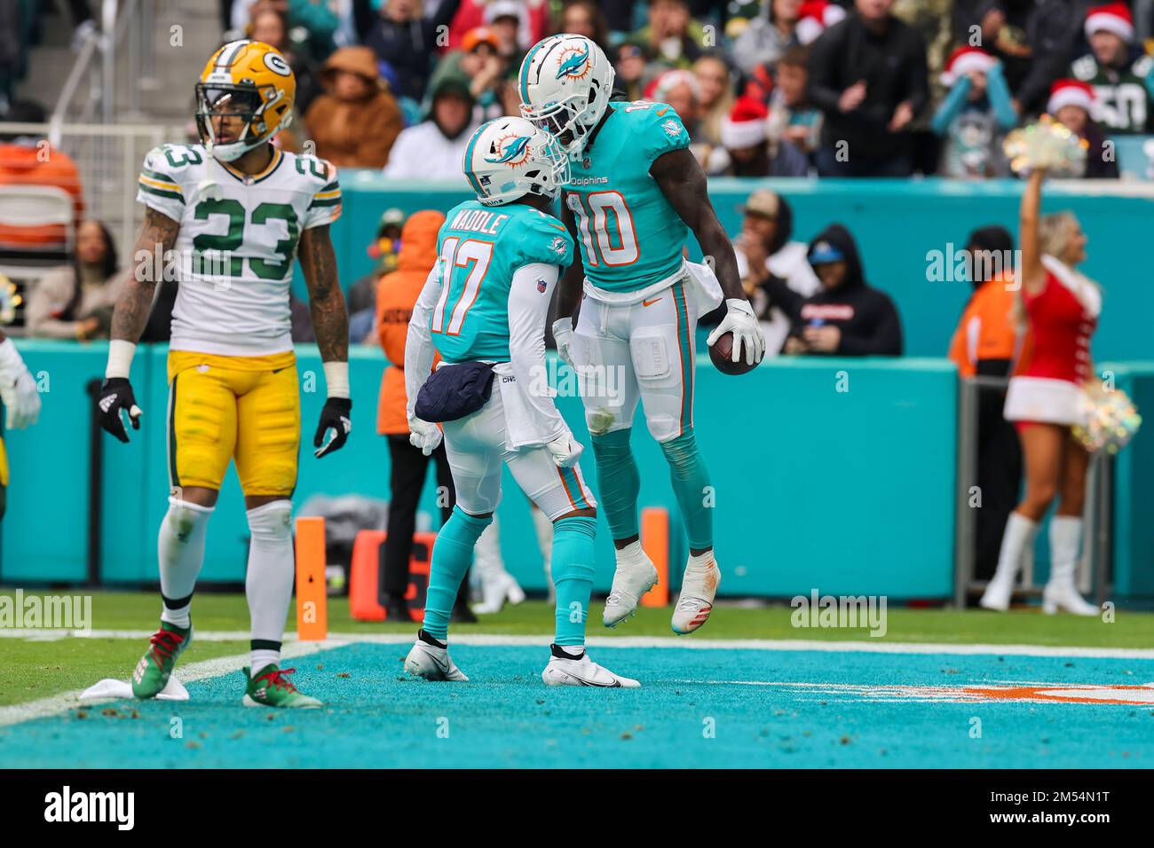 Tyreek hill jaylen waddle dolphins hi-res stock photography and images ...
