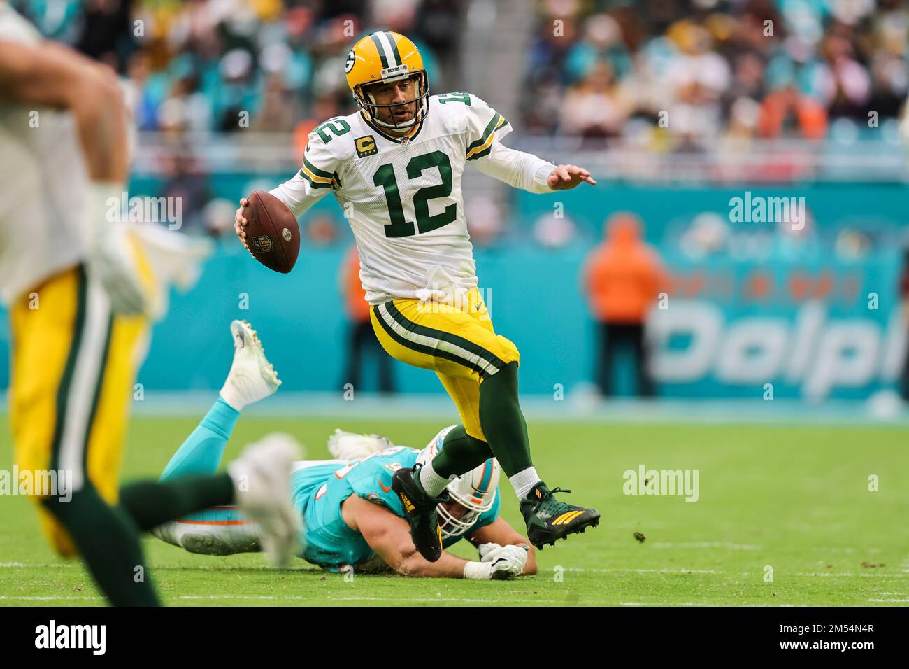 Miami. FL USA; Green Bay Packers quarterback Aaron Rodgers (12 ...