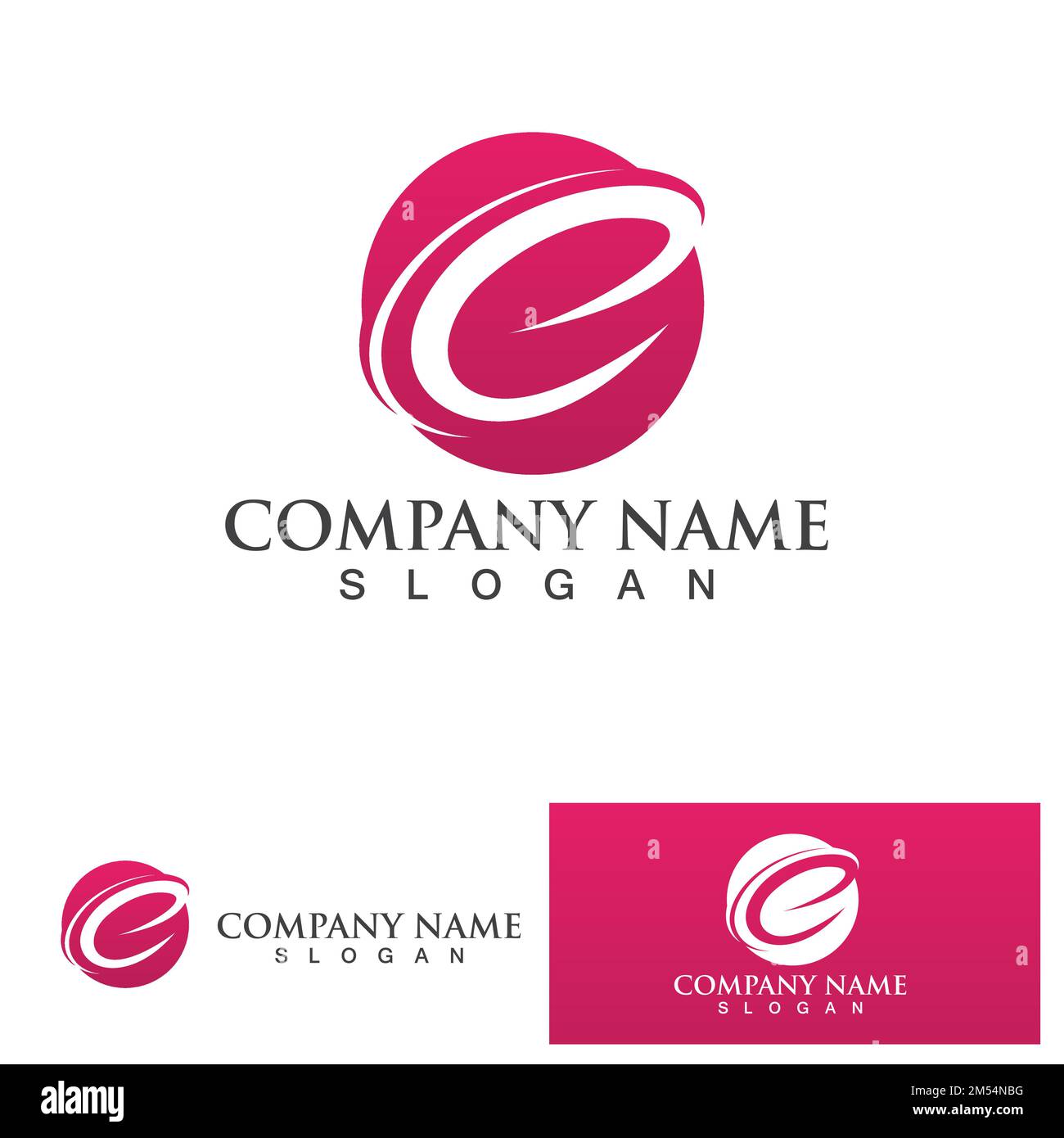 E Letter Logo Template vector icon design Stock Vector Image & Art - Alamy