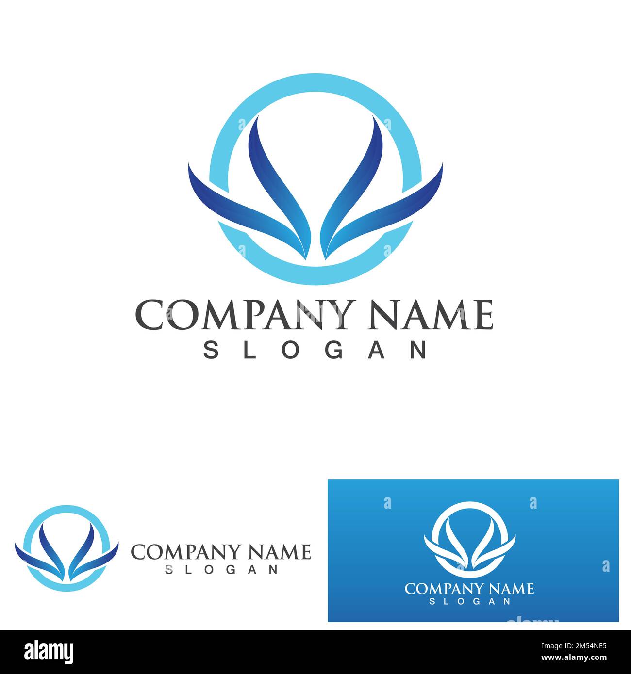 Wing design Logo Template vector Stock Vector Image & Art - Alamy