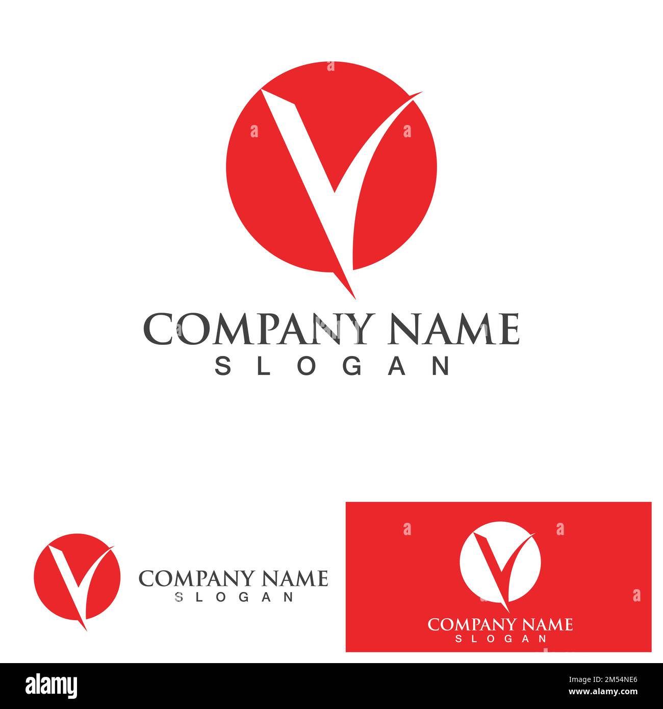 V Letter Logo Template vector icon illustration Stock Vector Image ...
