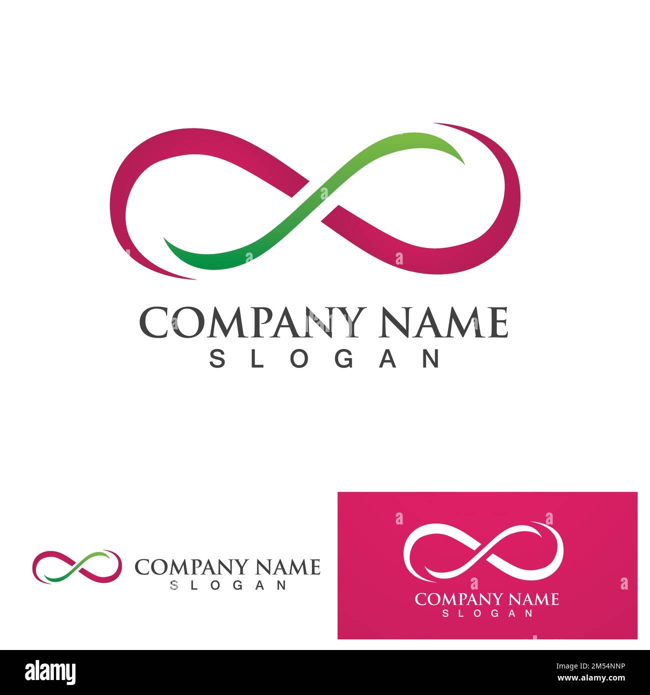 Infinity Design Vector icon illustration Logo template design Stock ...