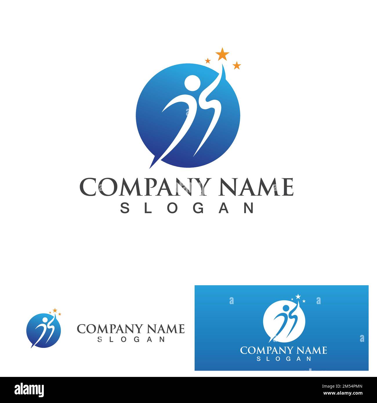 Human character logo sign illustration vector design Stock Vector Image ...